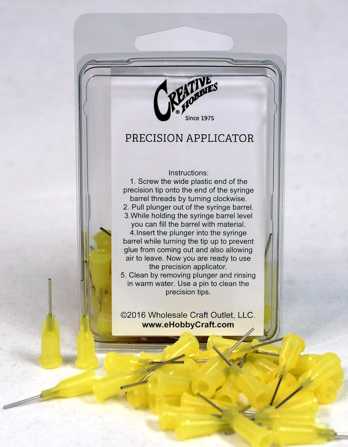 Creative Hobbies® 20 Gauge 0.5 Inch, Precision Applicator Dispenser ...