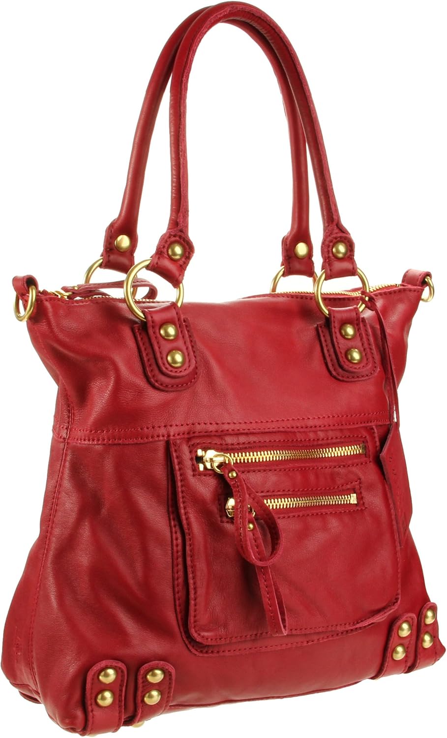 Linea Pelle Dylan 40793 Cross Body,Crimson,One Size: Handbags: Amazon.com