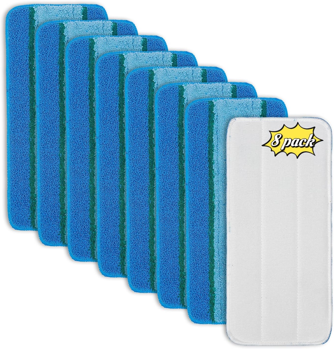 Amazon.com: Swiffer WetJet Compatible, Microfiber Mop Pads by Easily ...