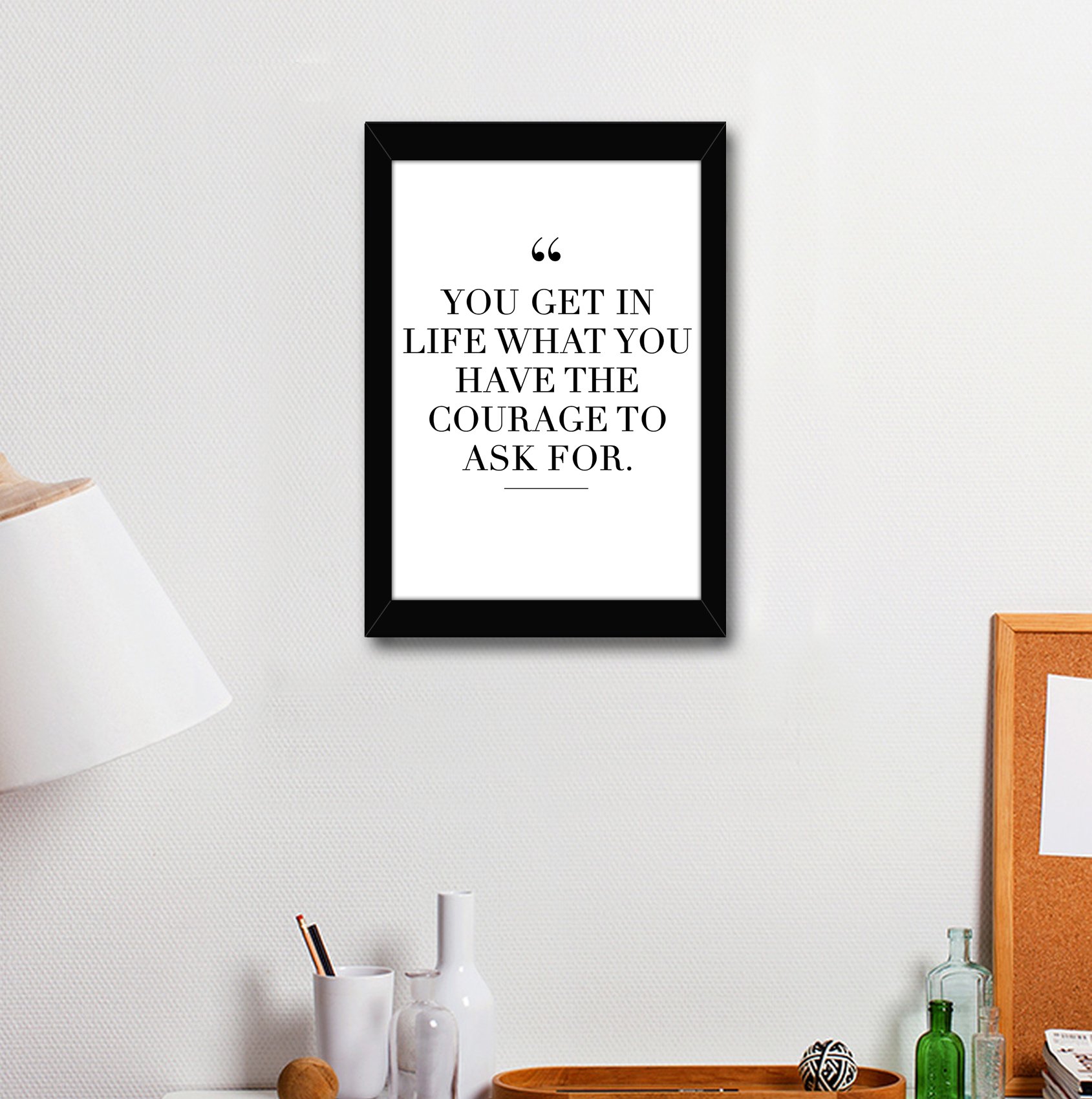 Buy TIED RIBBONS Inspirational Quotes Wall Frames Motivational Quotes ...