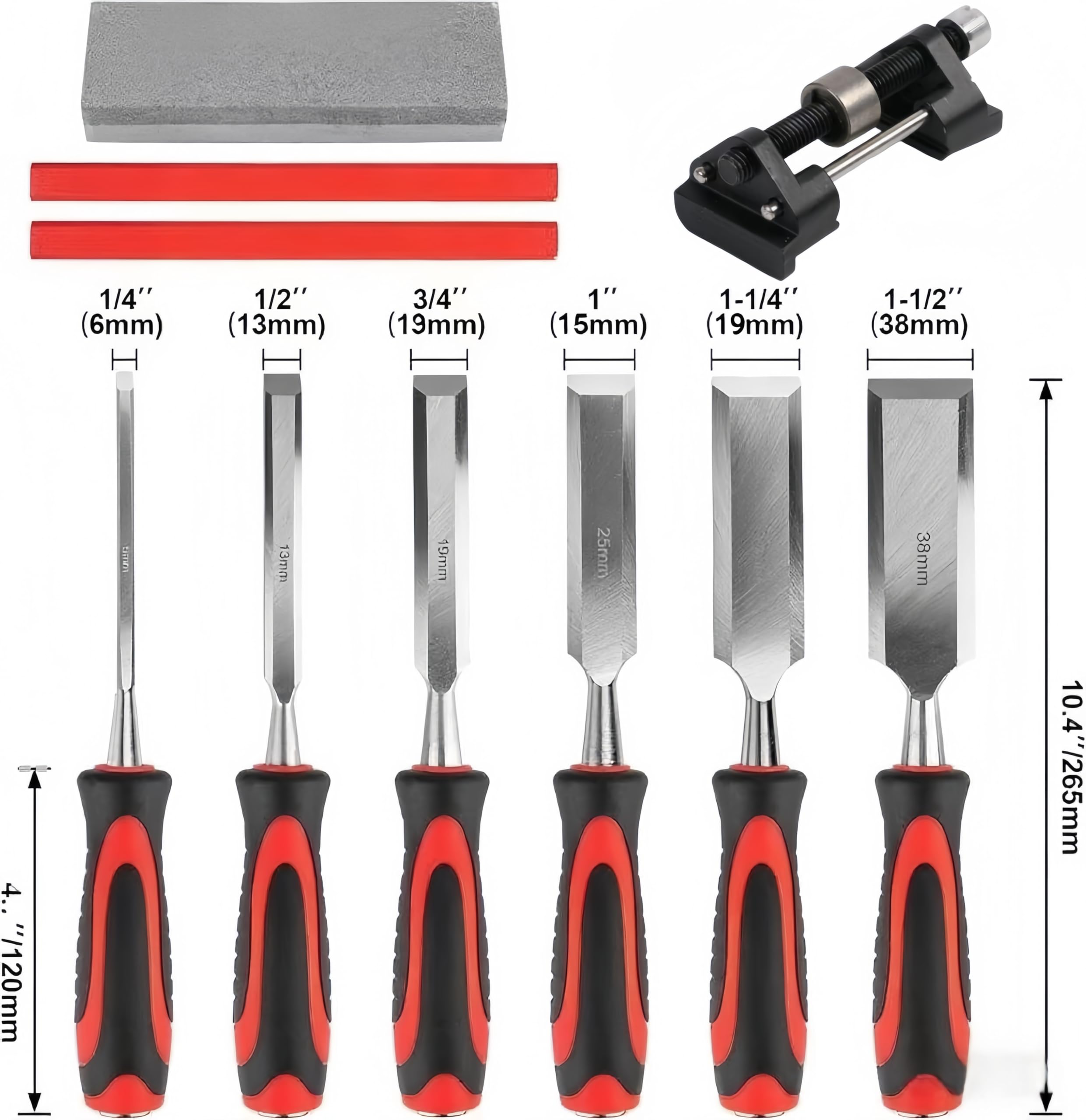 Snapklik.com : 11 Piece Wood Chisels For Woodworking,Wood Chisel Sets ...