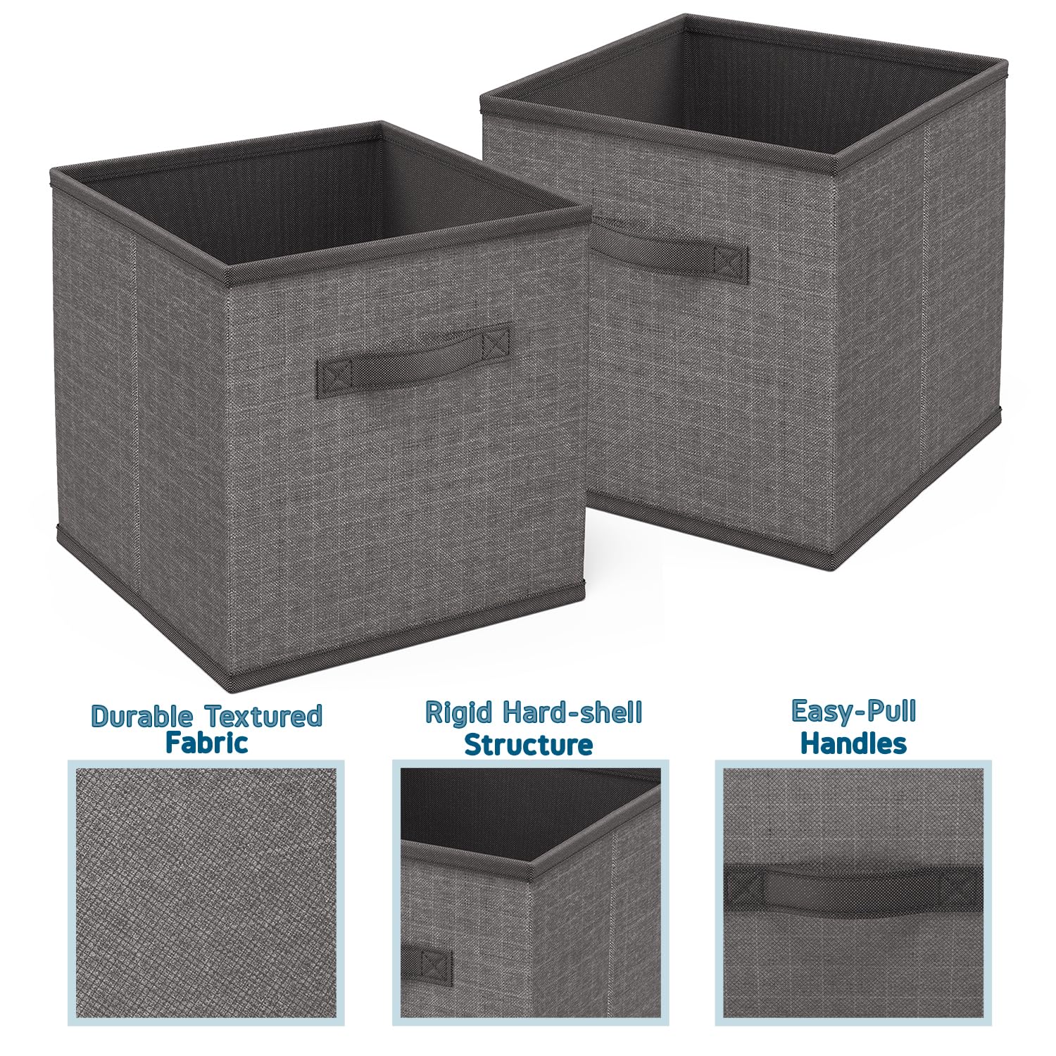 Snapklik.com : Nestl Cube Storage Bins, Foldable 12 Cube Storage ...