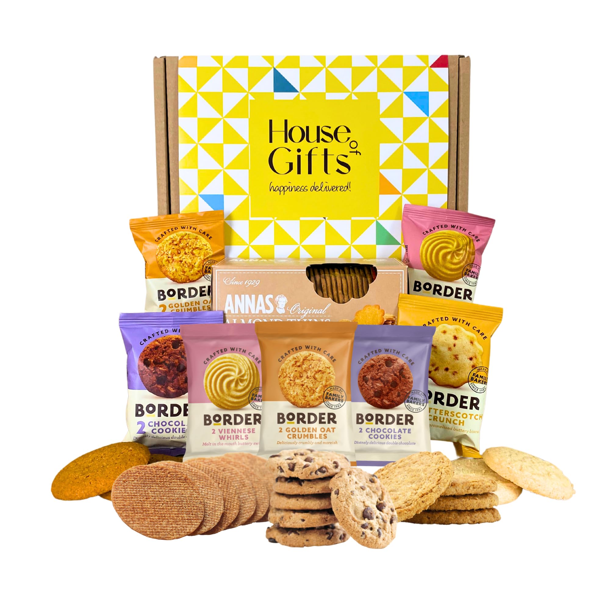 Biscuits Gift Set Biscuit Hamper Bundle With Border Biscuits & Almond ...