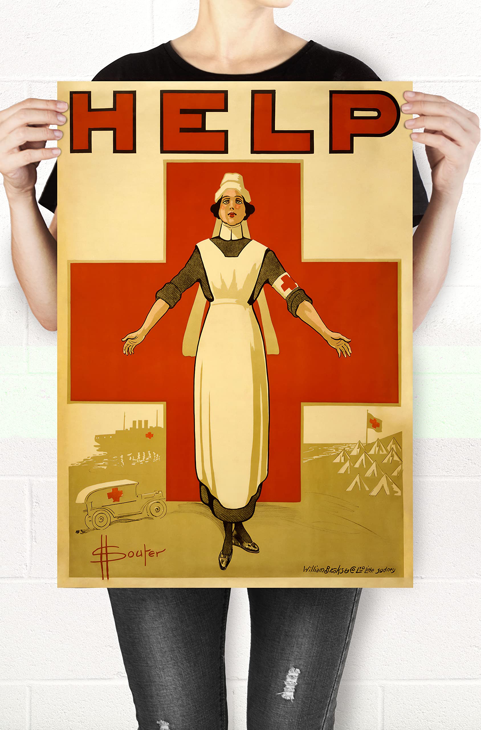 Ww1 Propaganda Posters Women Red Cross It's #WomensHistoryMonth And