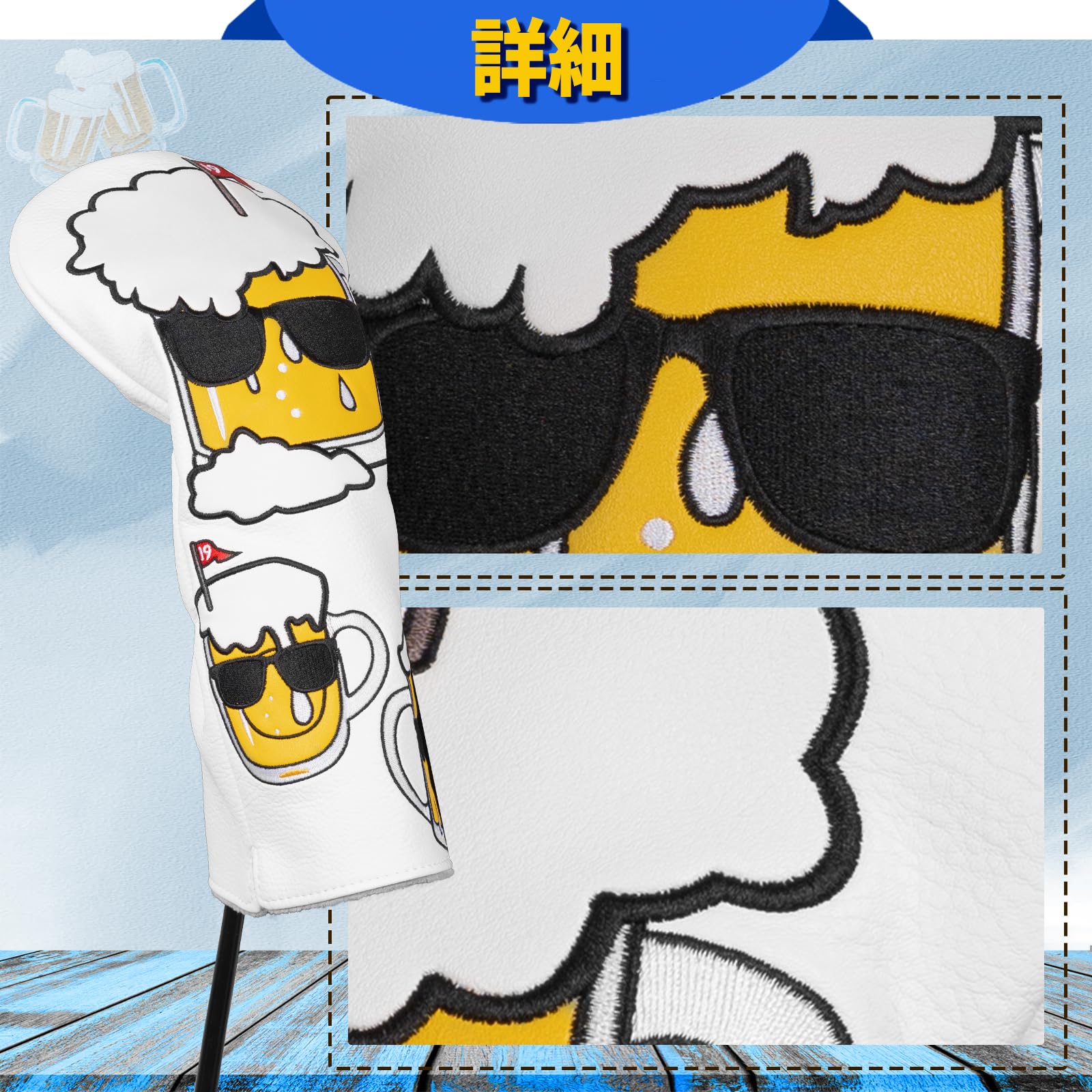 Amazon.co.jp: CRAFTSMAN(クラフトマン) ゴルフヘッドカバー 3点