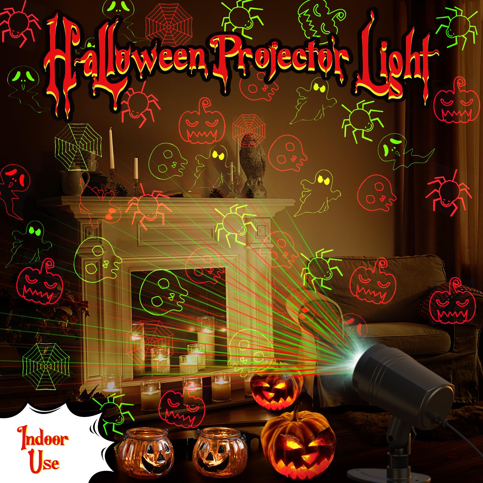 Halloween Projection Lights