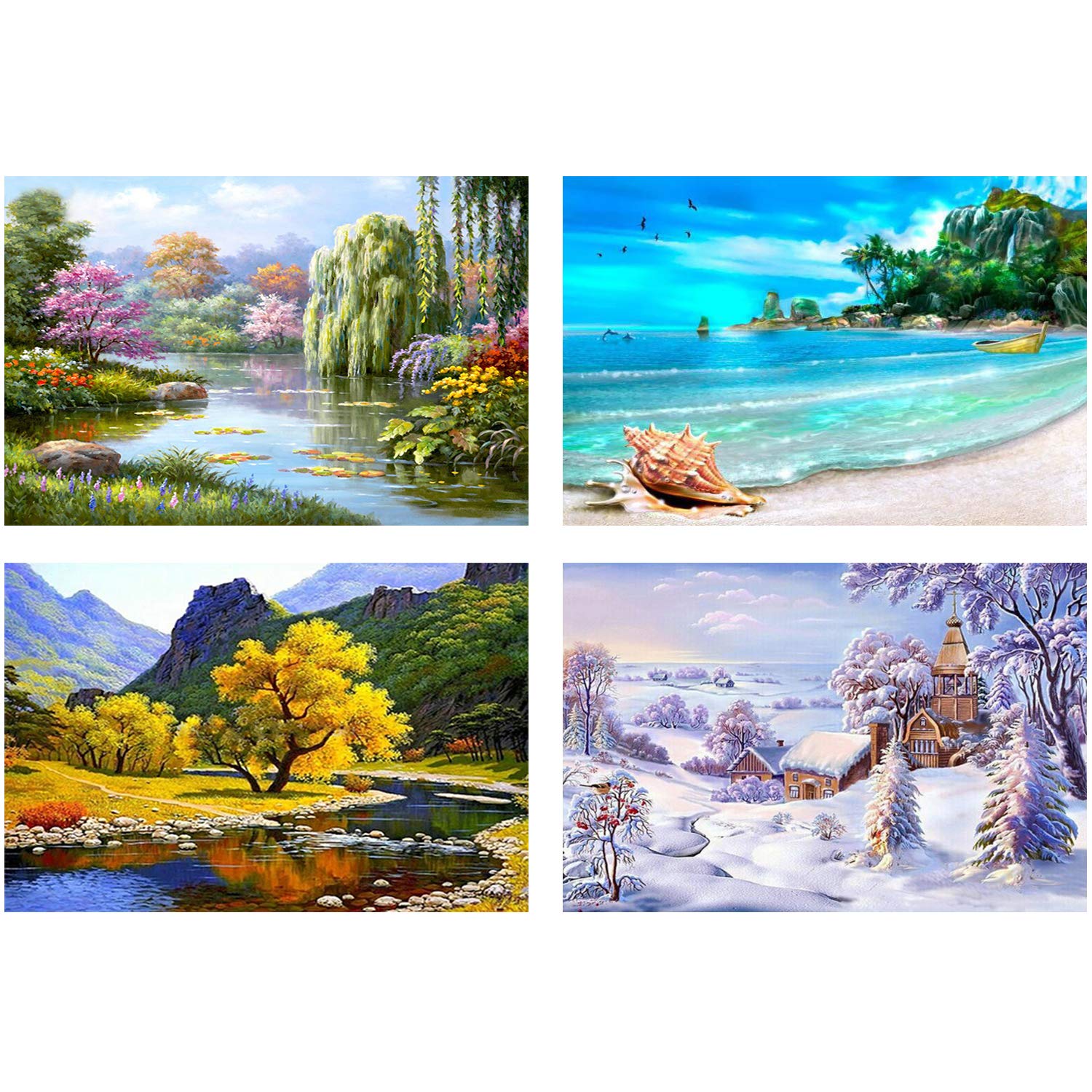 Landscape Painting Patterns