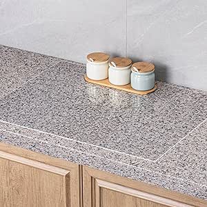 Amazon.com: Clear Silicone Countertop Protector Mat, Non Slip & Heat ...