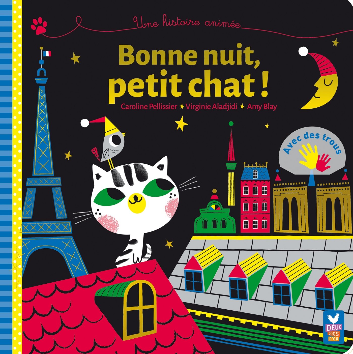 Amazon.com: Bonne nuit petit chat ! - livre avec des trous (Tout carton ...