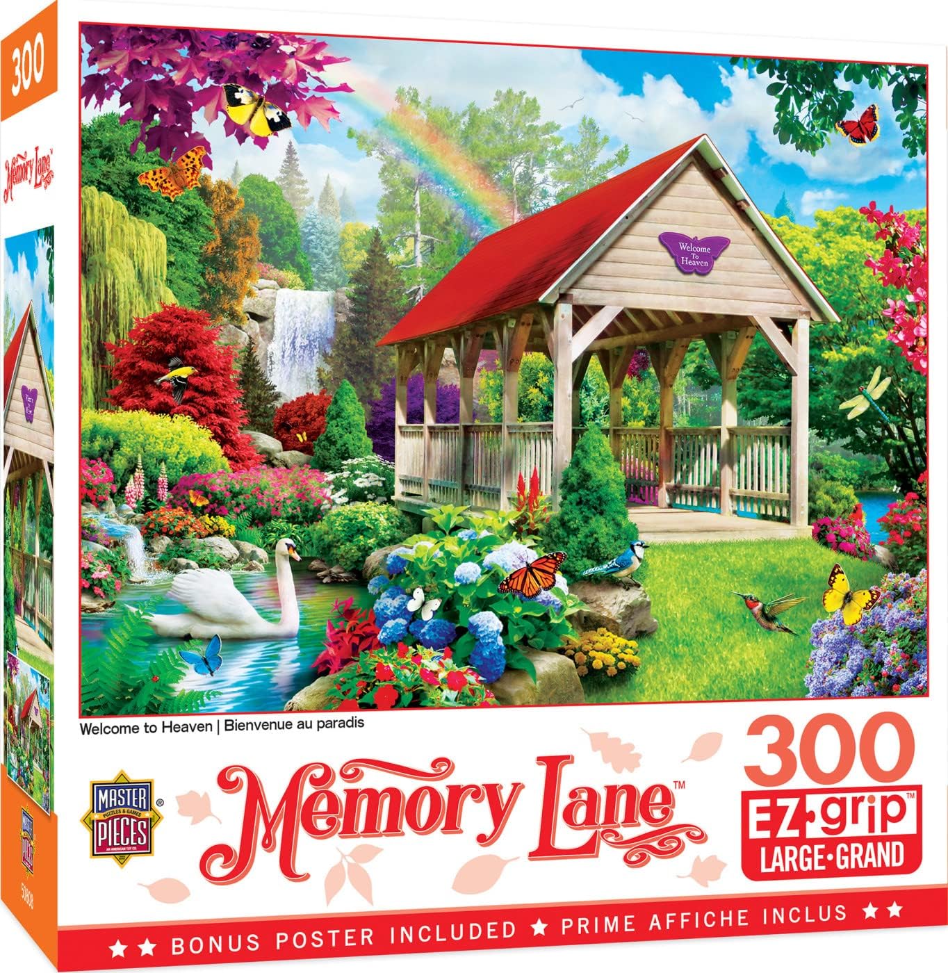 Masterpieces 300 Piece EZ Grip Jigsaw Puzzle - Welcome to Heaven - 18 ...