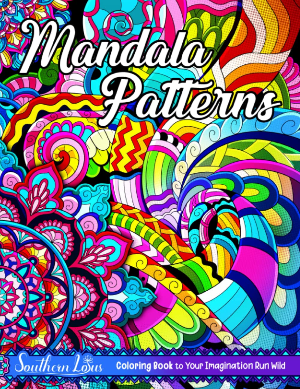 Mandala Patterns Coloring Book: Adult Coloring Pages with Stress ...