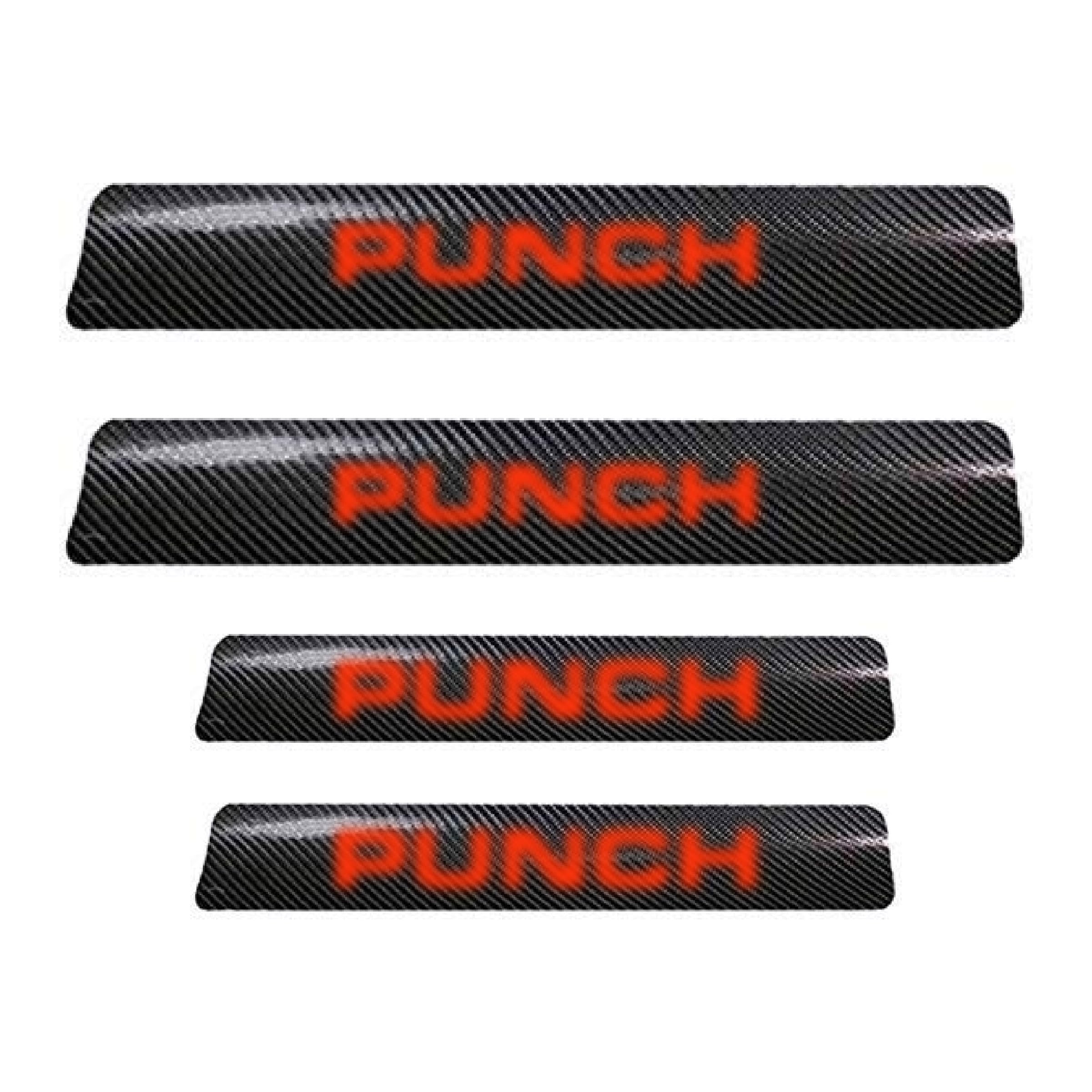 ISEE 360 4 PCS Anti-Scratch Door Sill Car Stickers Compatible for Tata ...