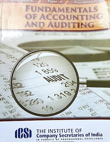 Buy FUNDAMENTAL OF ACCOUNTING AND AUDITING ( STUDY MATERIAL ) PAPER -4 ...