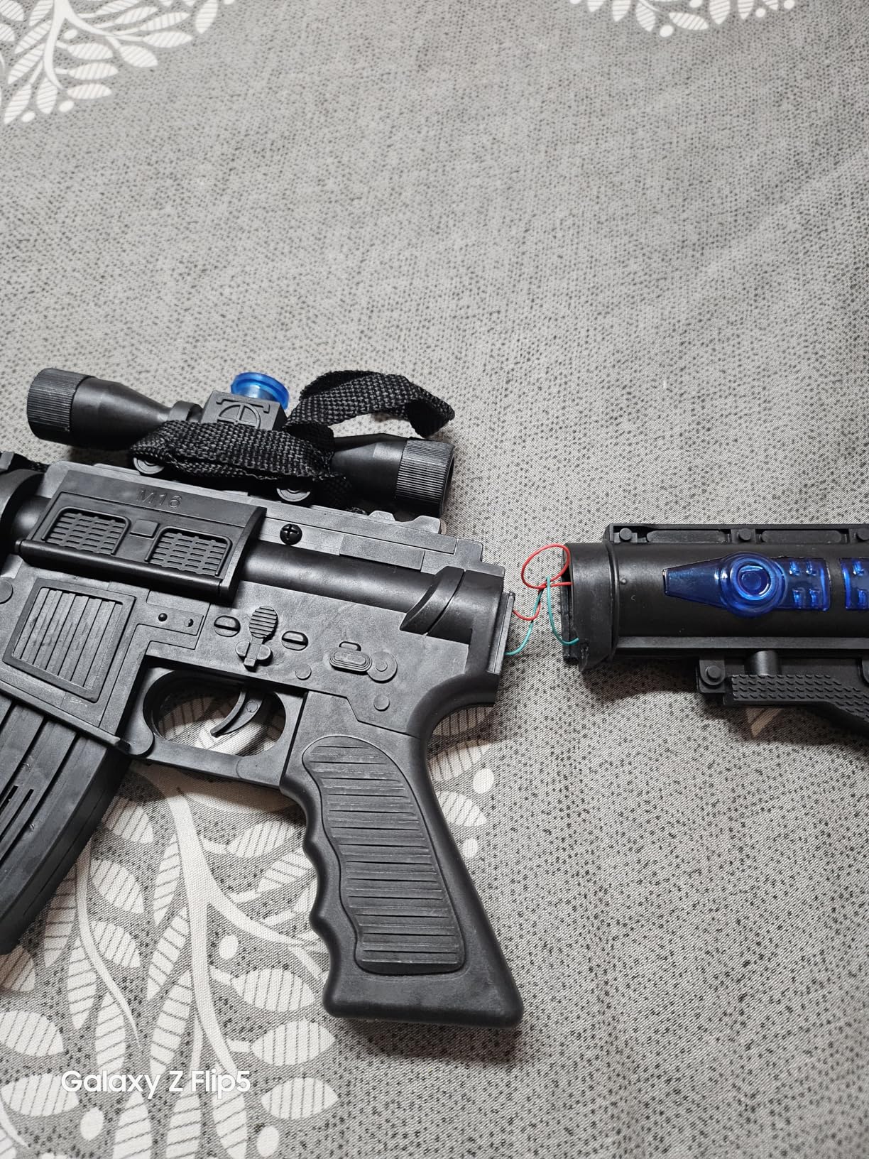 WISHKEY M16 Machine Toy Gun for Kids, Pretend Play Gun Toy with ...