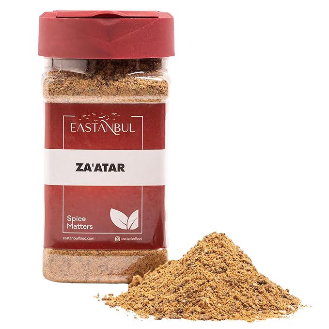 Amazon.com : Eastanbul Zaatar Spice 6.3oz,%100 Natural Za'atar ...