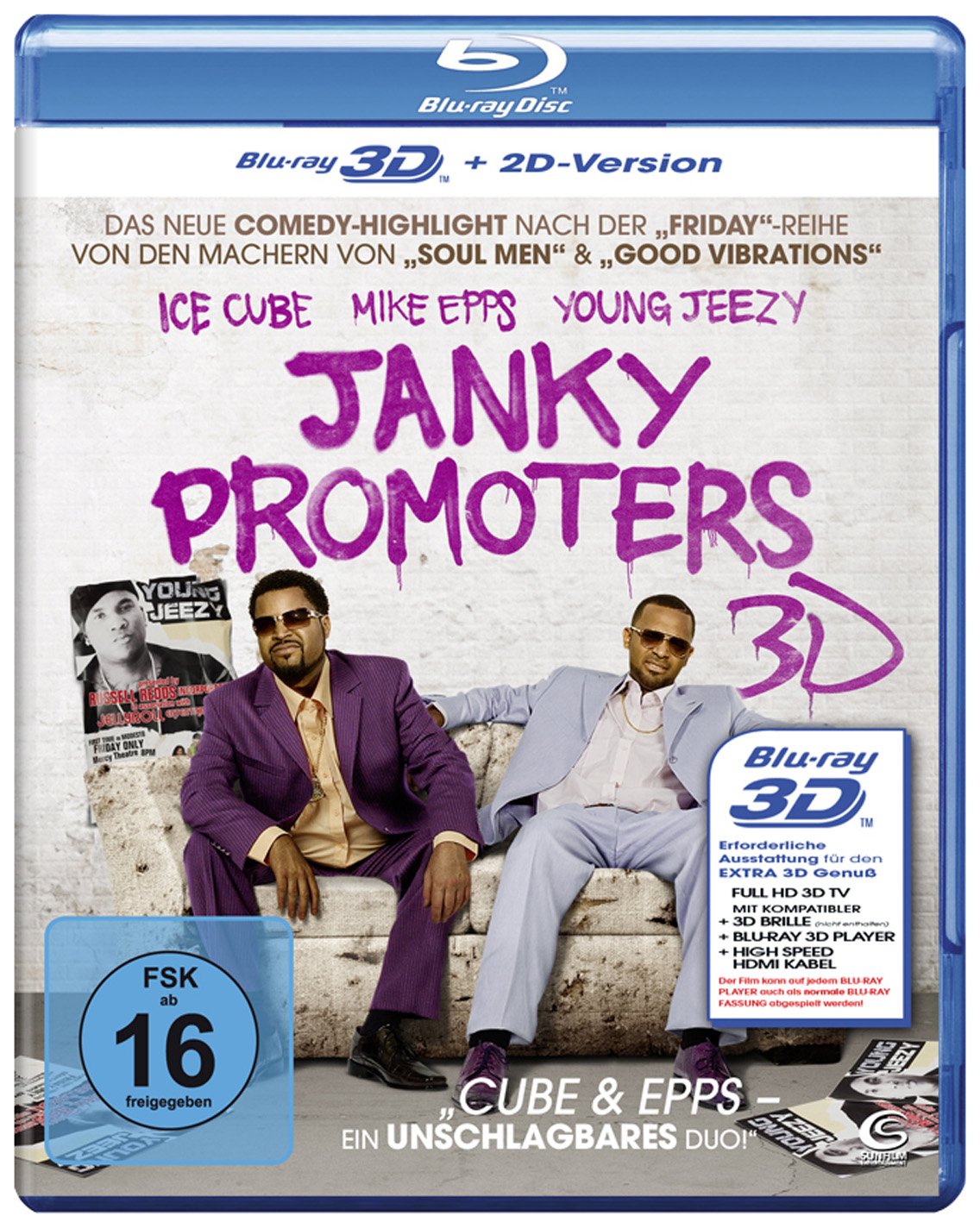 Janky Promoters (inkl. 2D Version) [Blu-ray 3D]: Amazon.de: Ice Cube ...