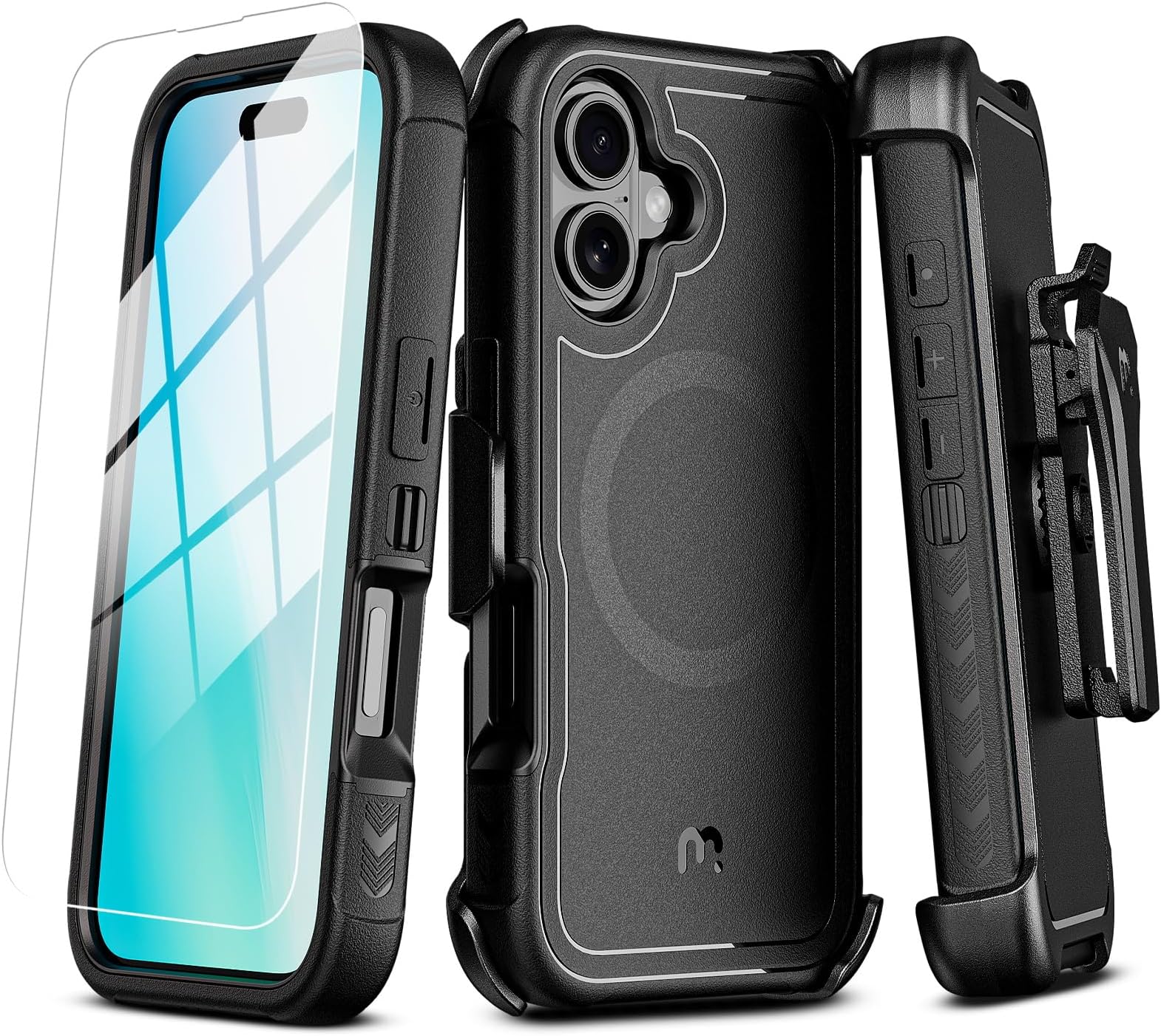 Amazon.com: M MYBAT PRO Maverick Series iPhone 16 Pro 6.3 Case with ...