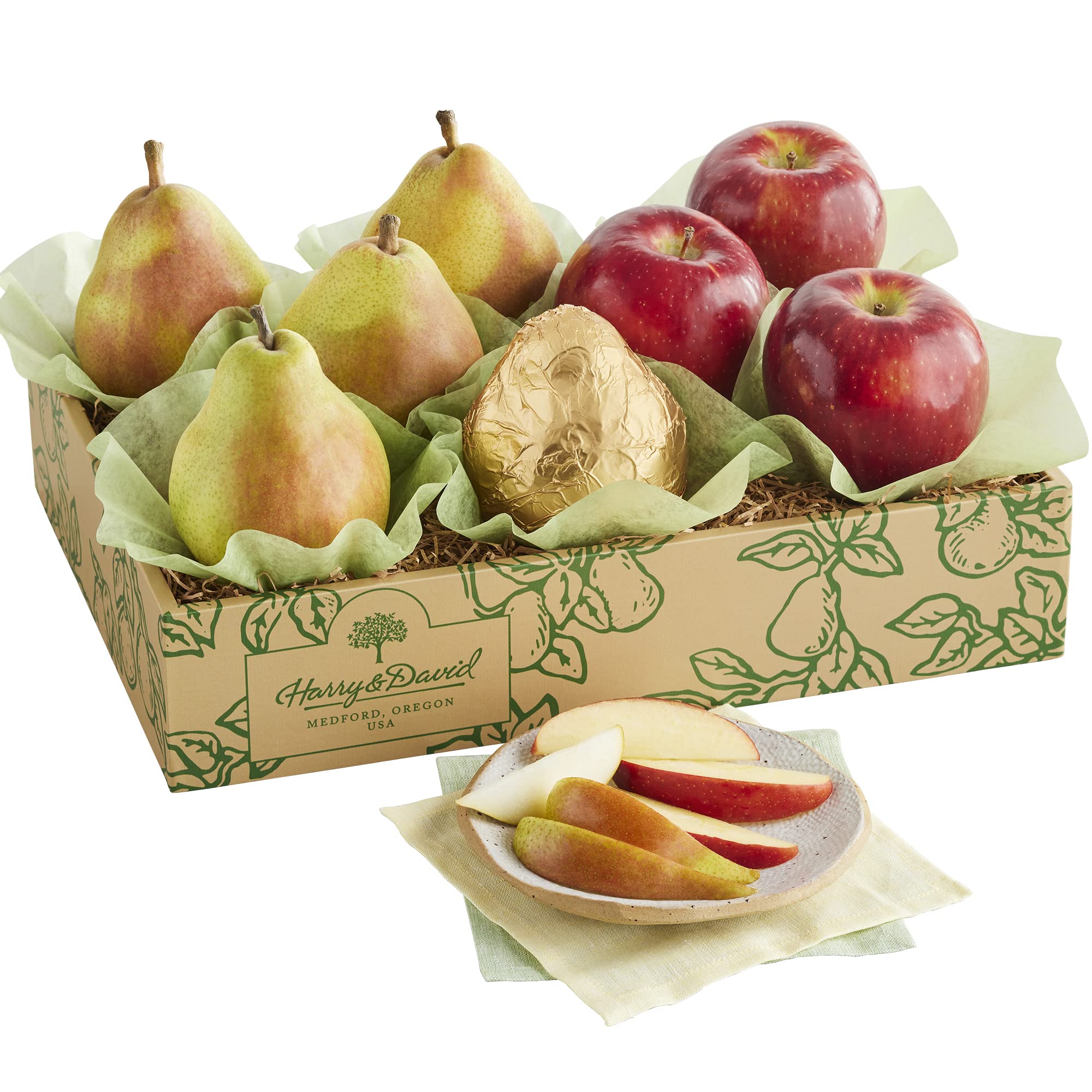 Amazon.com: Harry & David Pears And Apples, Royal Riviera Pears, Gift ...