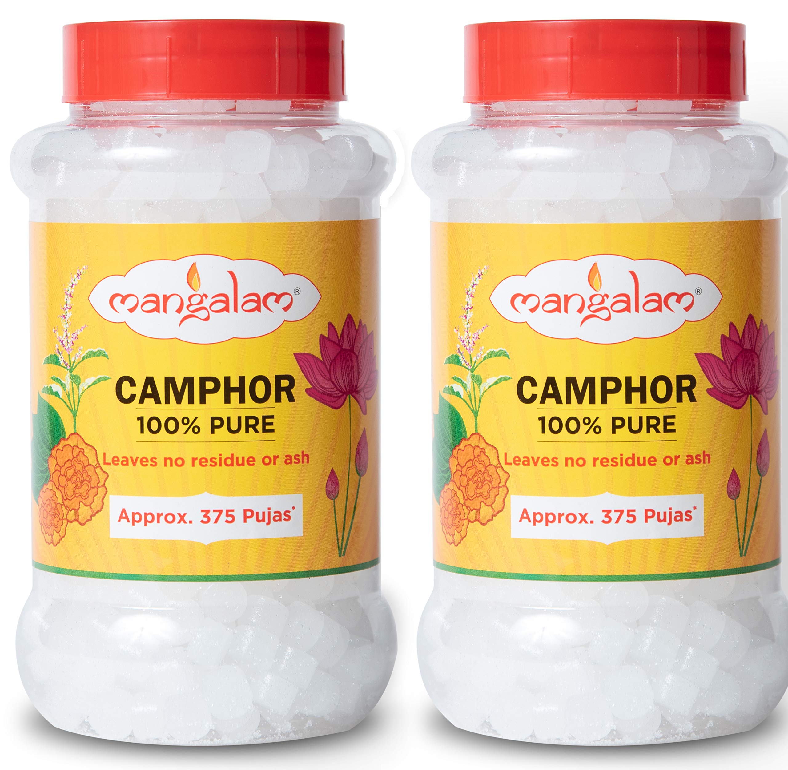Buy Mangalam Camphor 250g Jar - Pack of 2 Online at desertcartIsrael