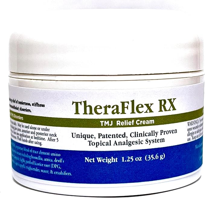 Amazon.com: Theraflex RX® TMJ Cream (Doctor Formulated). This is a ...