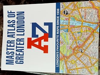 Master Atlas of Greater London: Amazon.co.uk: A–Z maps: 9781843487586 ...