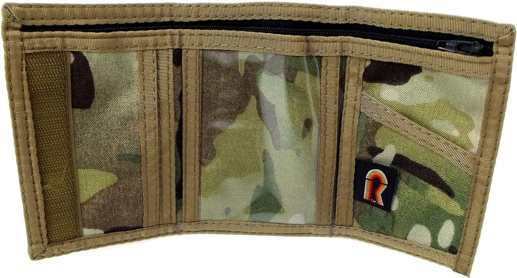 Amazon.com: Raine Military MultiCam Trifold Wallet - Trifold Wallets ...