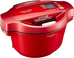 SHARP HealsIo Hot Cook electrical Anhydrous Pot Red system KN-HT99A-R ...