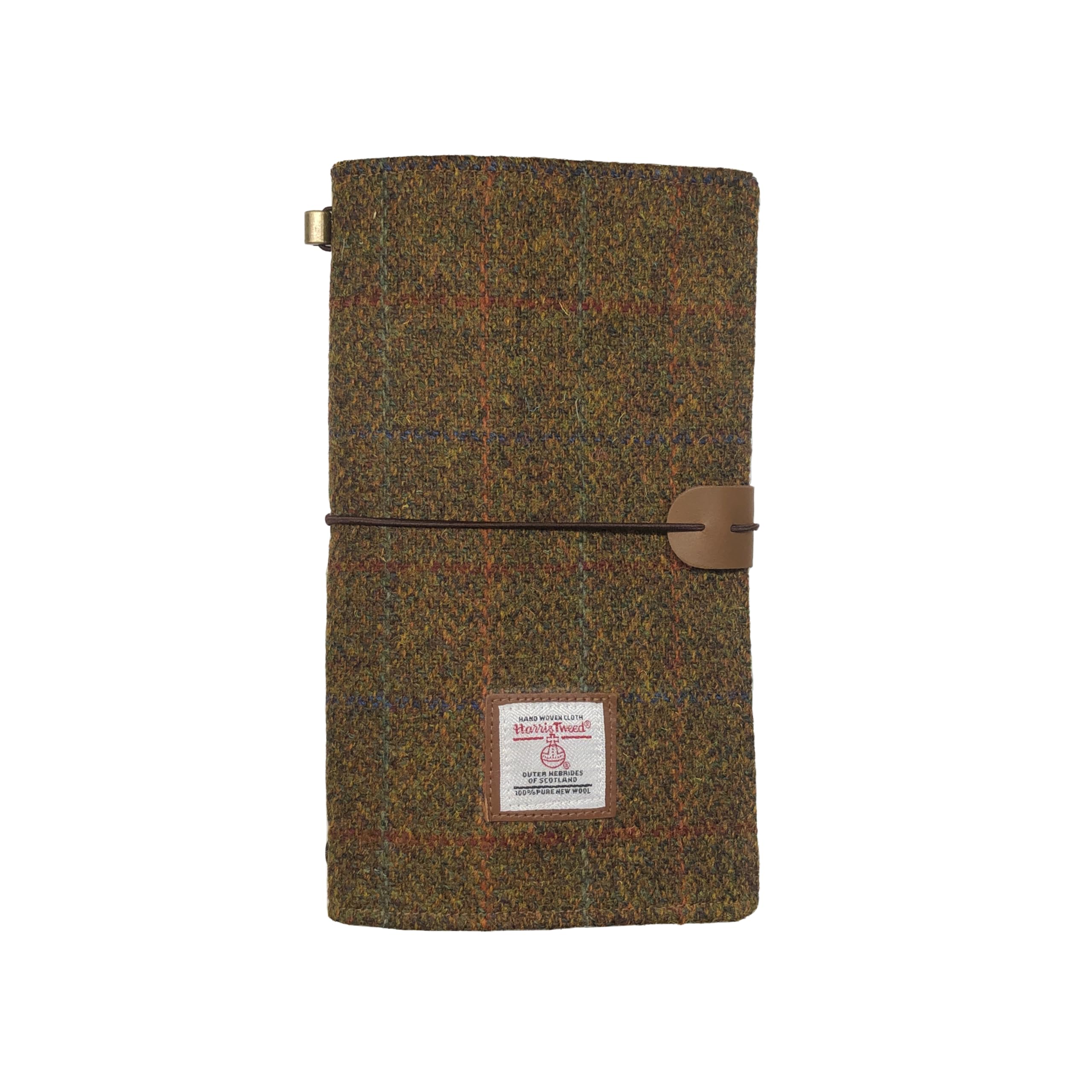 Amazon.com : TAILORMAP Harris Tweed Travel Journal, Soft Cover Travelers Notebook - 8.7" x 5.0 ...
