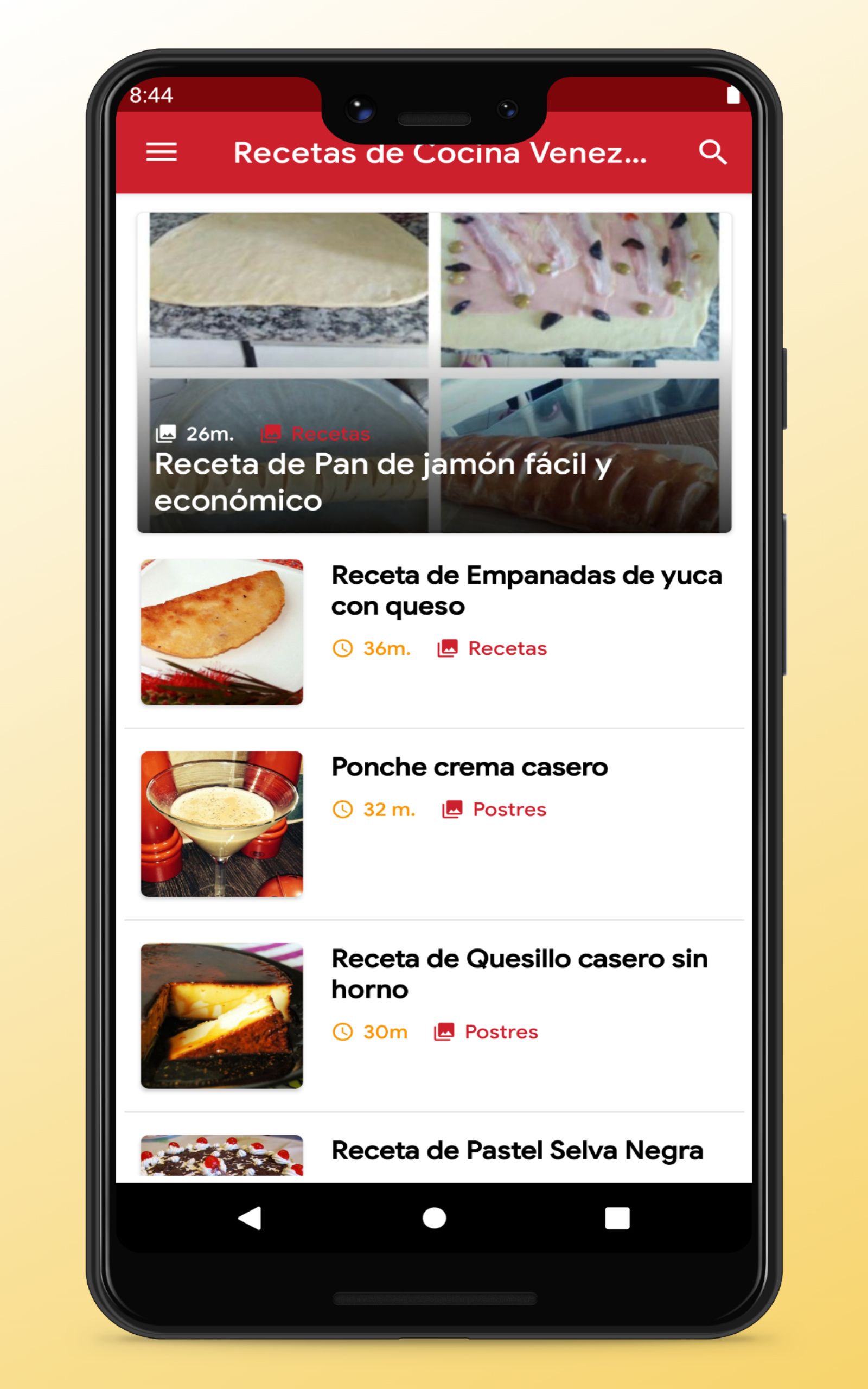 Venezuelan Recipes - Food App to cook easily and quickly from your ...