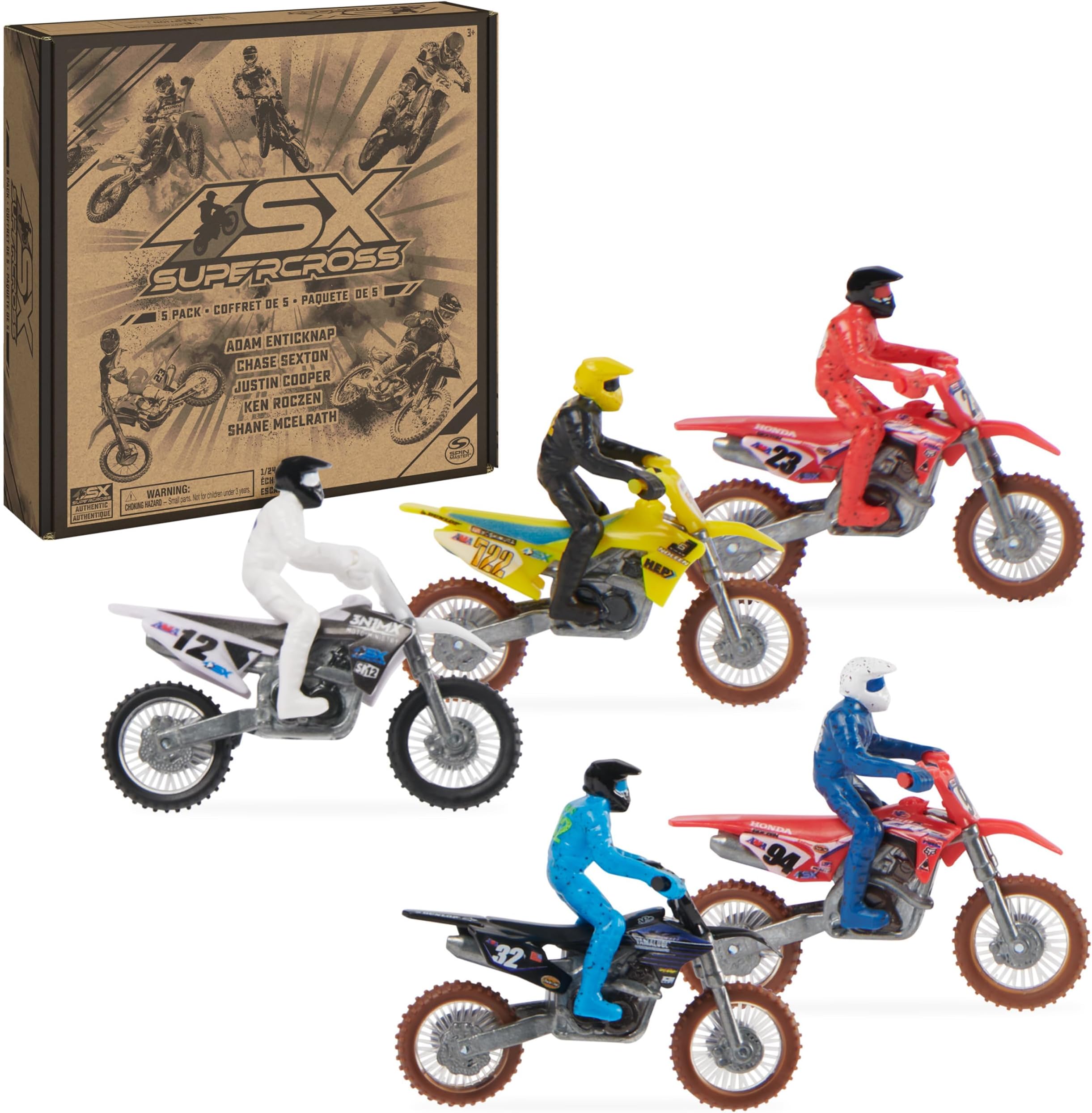 Amazon.com: NewRay Toys Motorcycle 1:12 Scale Yamaha YZ450F Dirt Bike ...