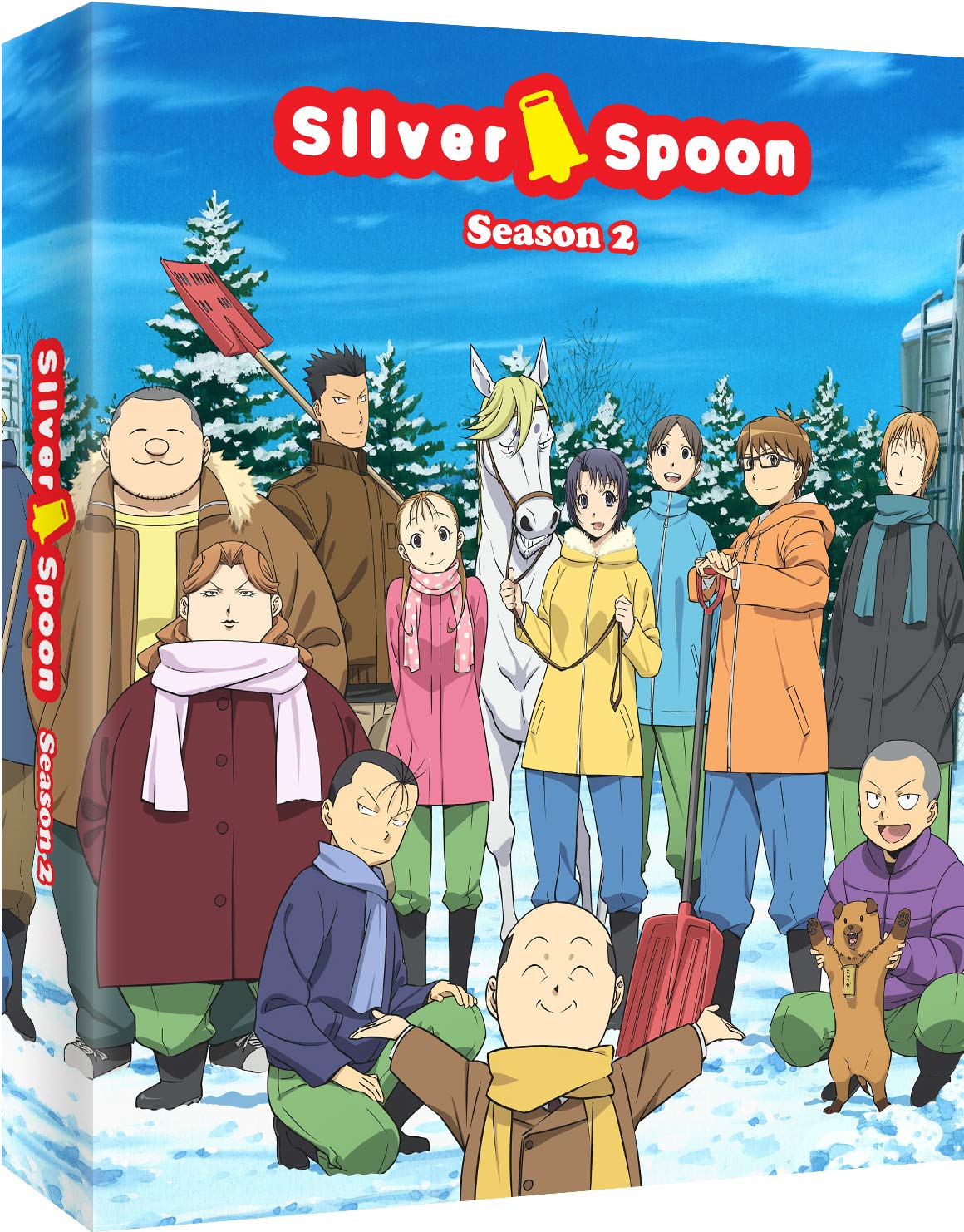 Silver Spoon Season 2 - Collector's Edition [Blu-ray]: Amazon.co.uk ...