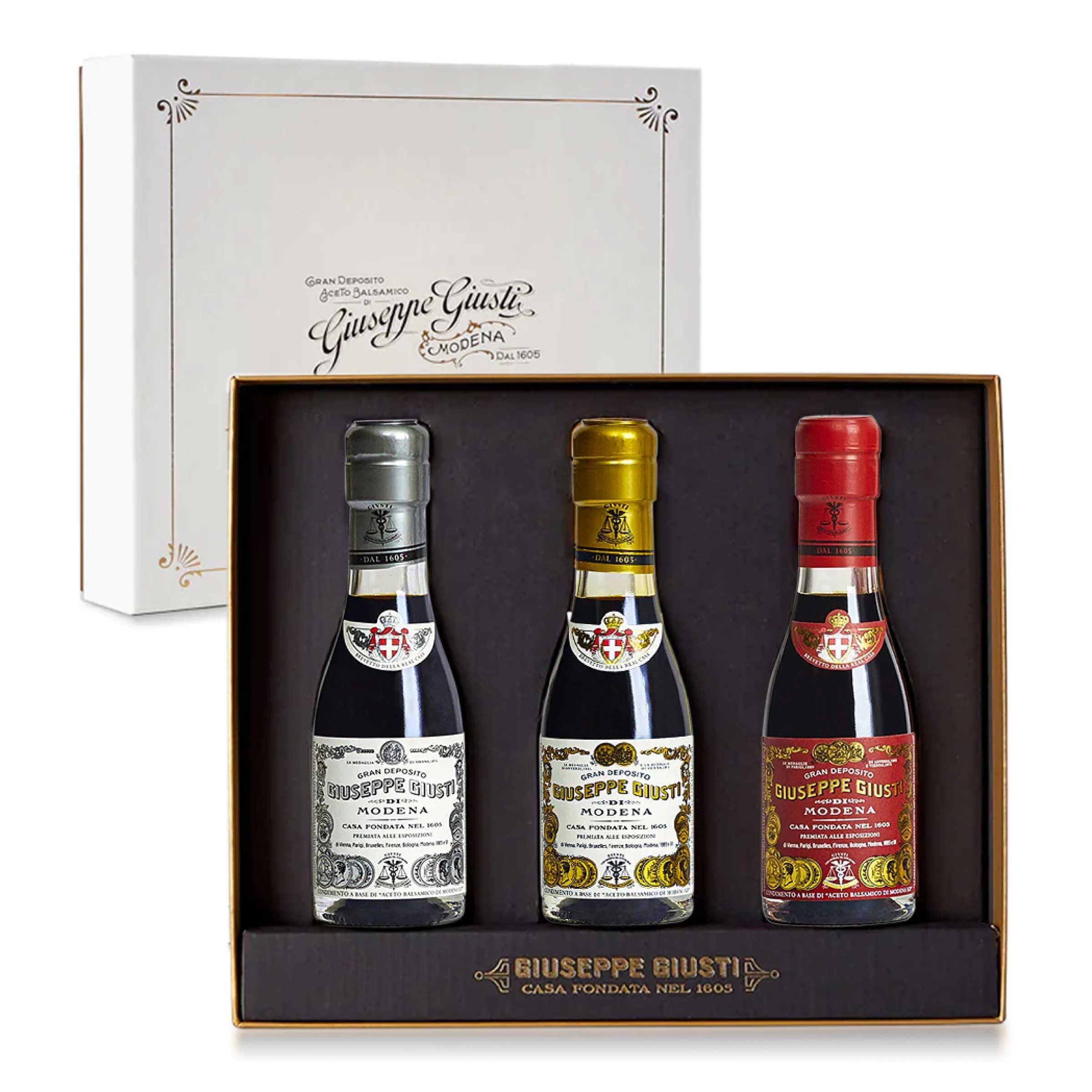 Amazon.com : Giusti - Trio Gift Set - Balsamic Vinegar of Modena 1 ...