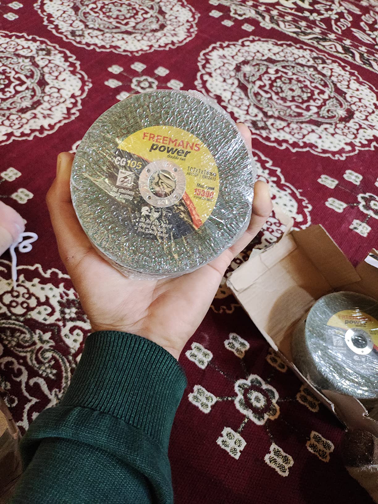 FREEMANS 4-Inch Double Net Cut off Wheels for Metal and Stainless Steel ...