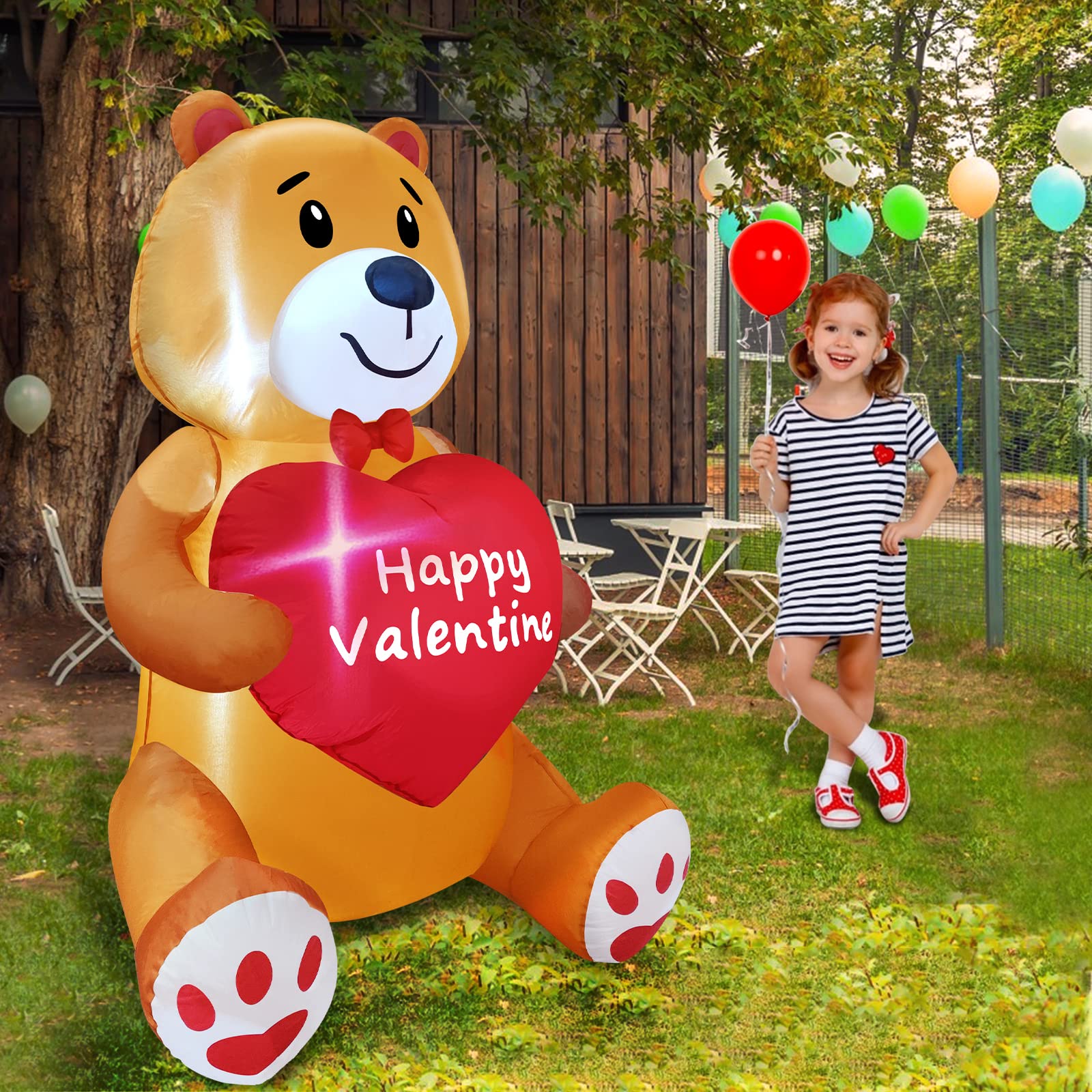 Valentine Airblown Inflatables 4' Gemmy Airblown Inflatable