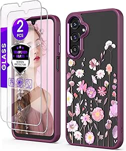 Amazon.com: DagoRoo for Samsung Galaxy A16 5G Case+Tempered Glass Screen Protector,Military ...