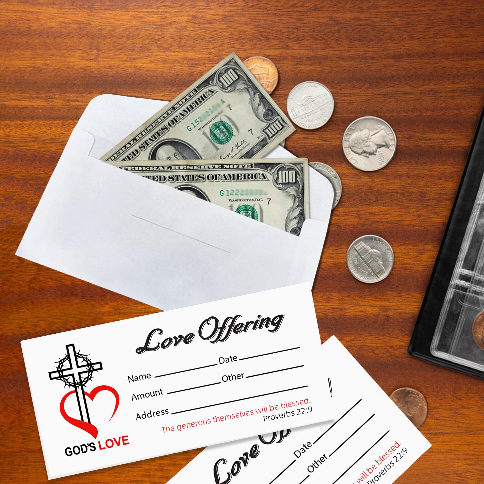 Snapklik.com : Church Offering Envelopes - 6.42 X 3.23 Inch Tithe And ...