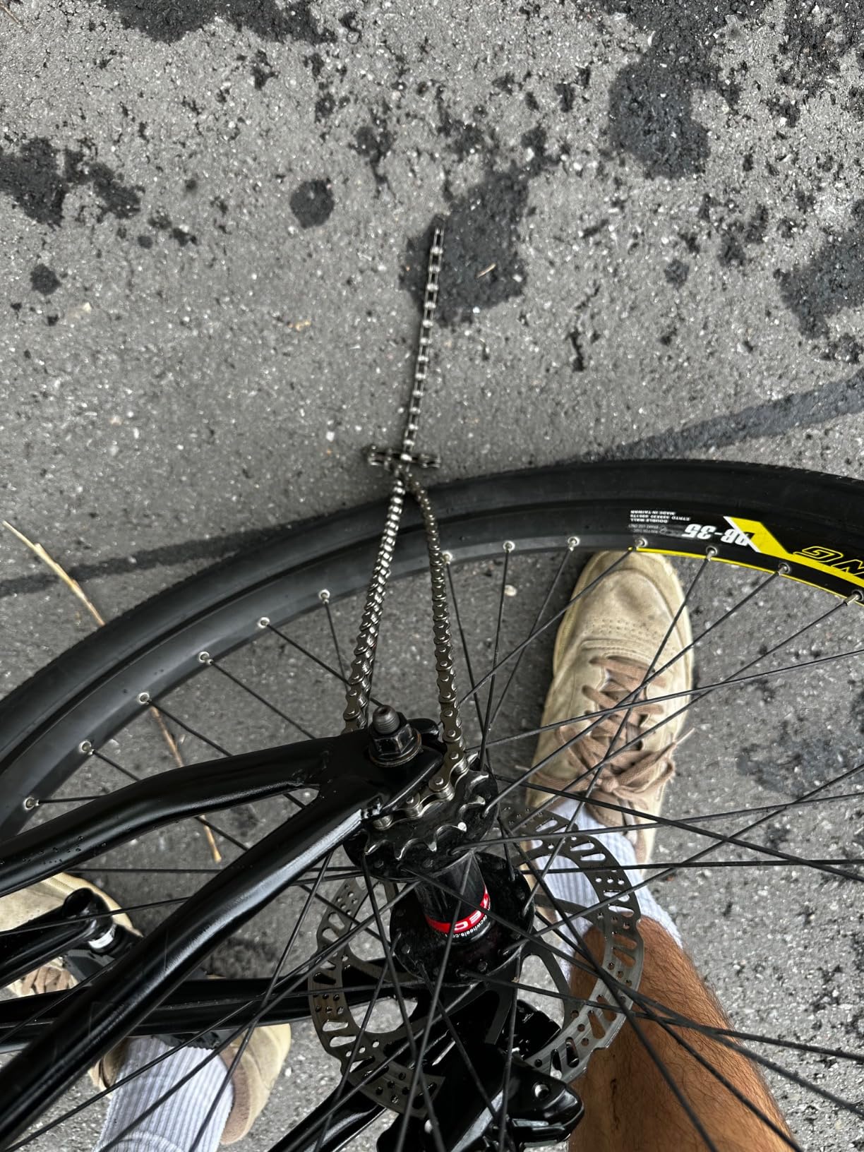 FITTOO Single Speed Bike Chain 1/2 x 1/8 Inch 114 Links, Extra Strong ...