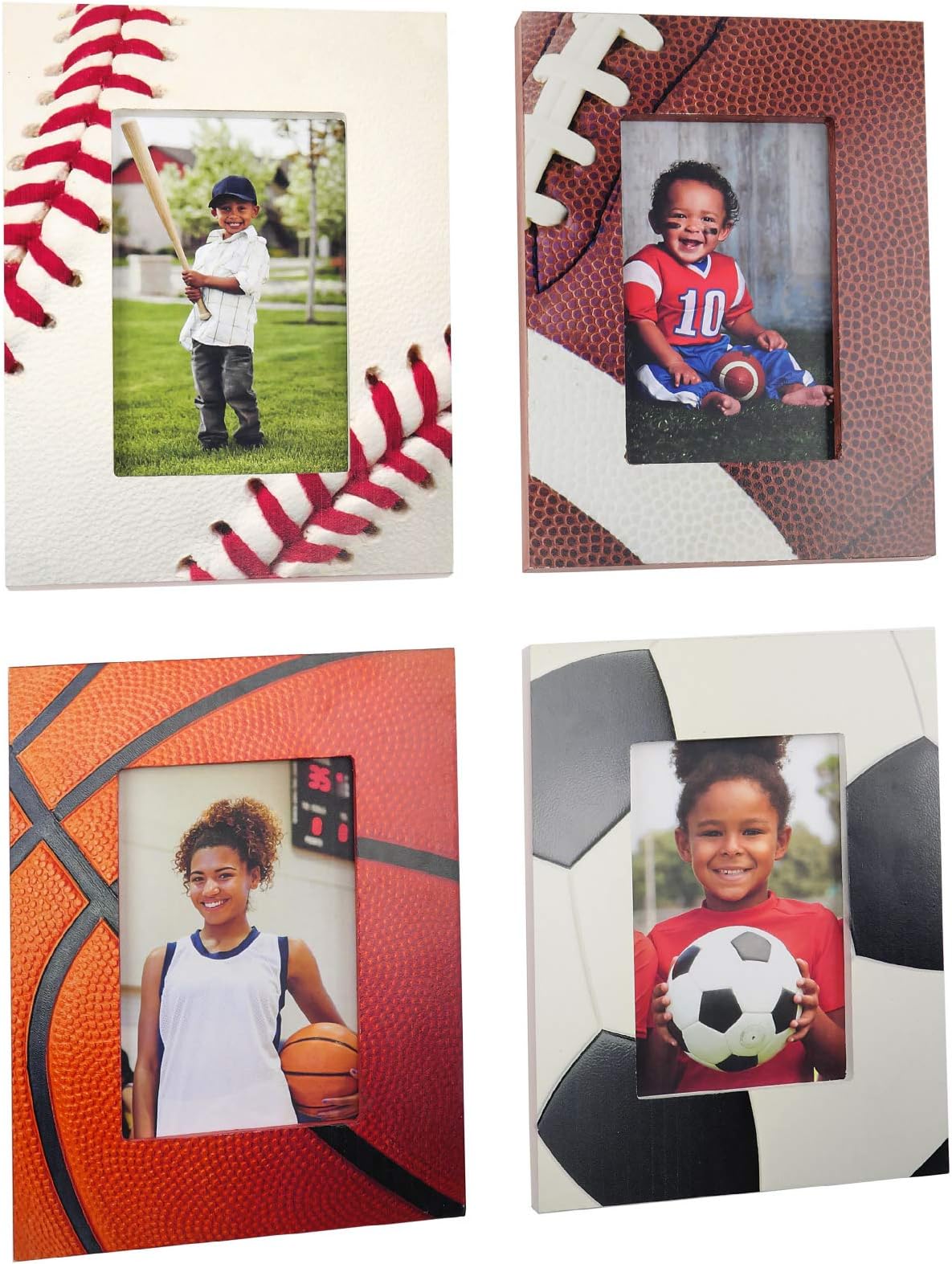 Amazon.com - Li'Shay Sport Photo Frame for 4 Photos Collage - Football