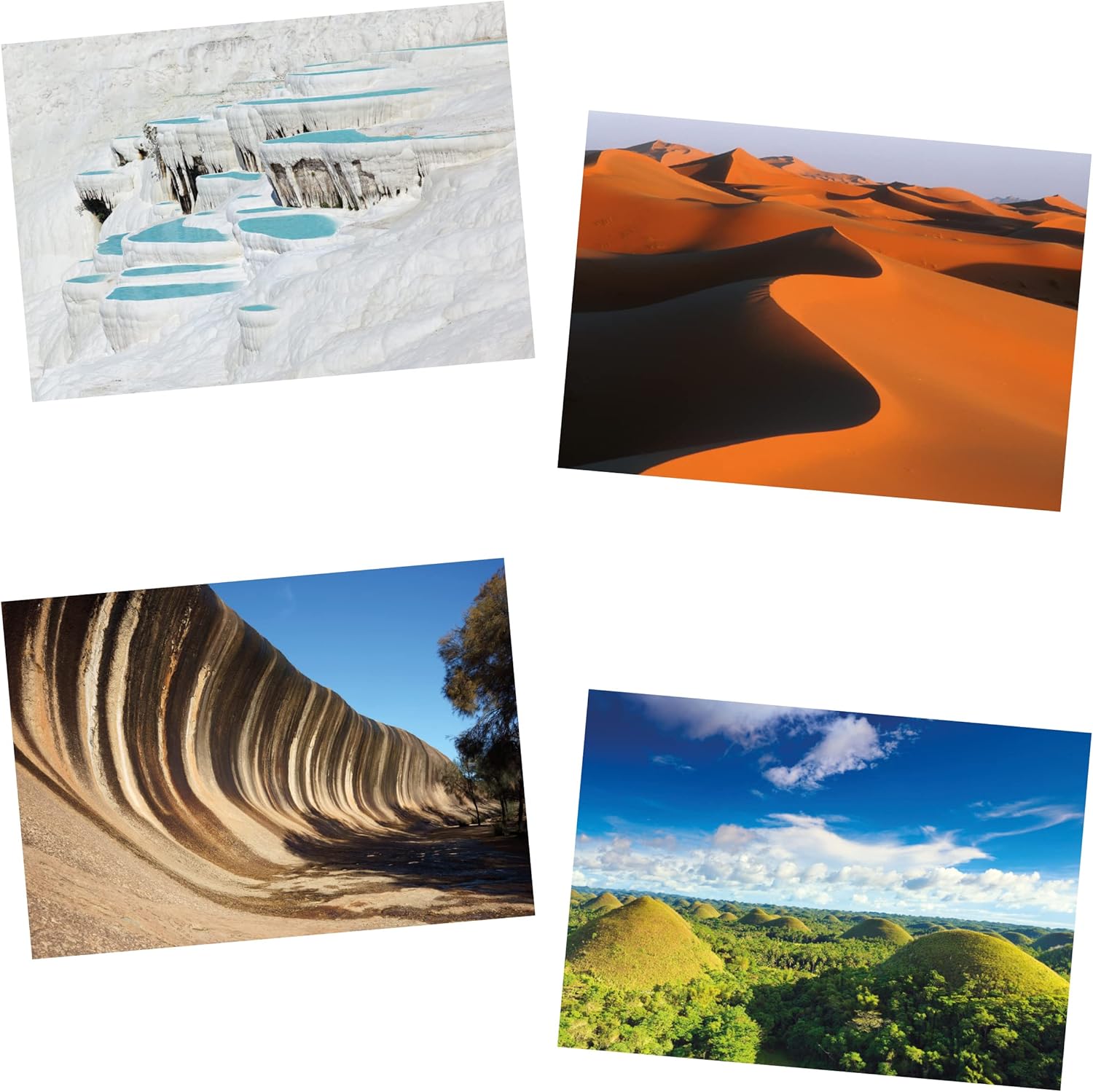 Pack of 16 Amazing Geology Cards. Includes 16 Designs. Landscape Cards ...