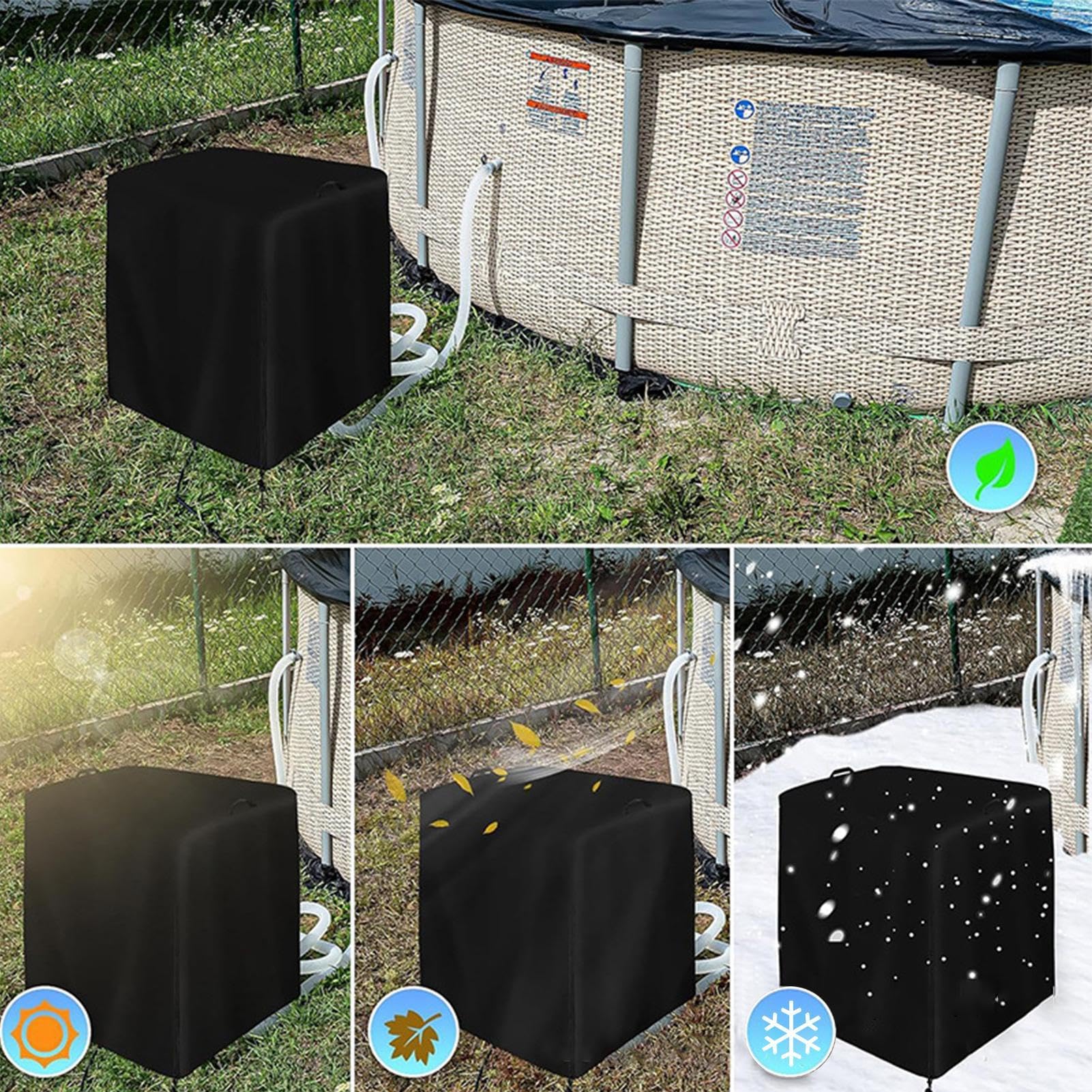 Pool Pump Equipment Enclosure Kits Easy Pool Equipment Cover