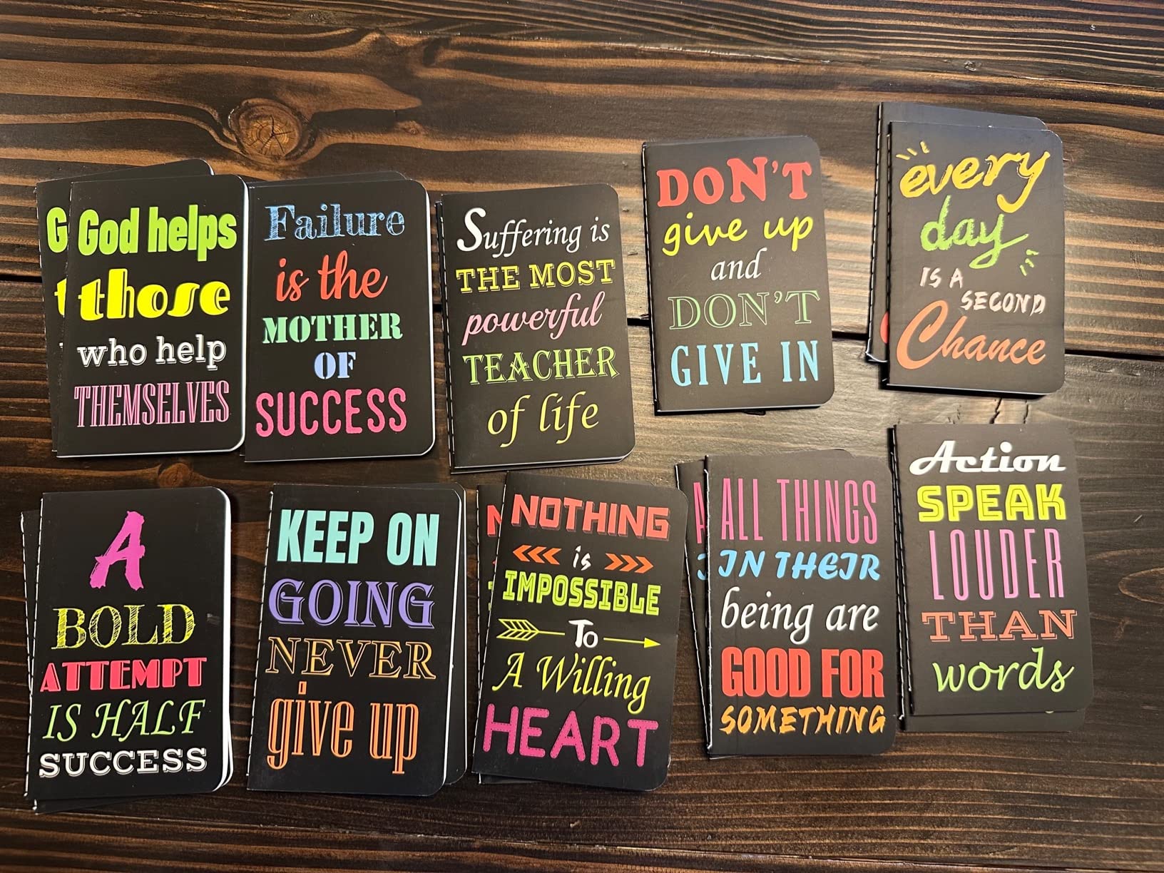 Amazon.com : MDCGFOD Inspirational Notepads Small Notebooks, 20 Pack ...