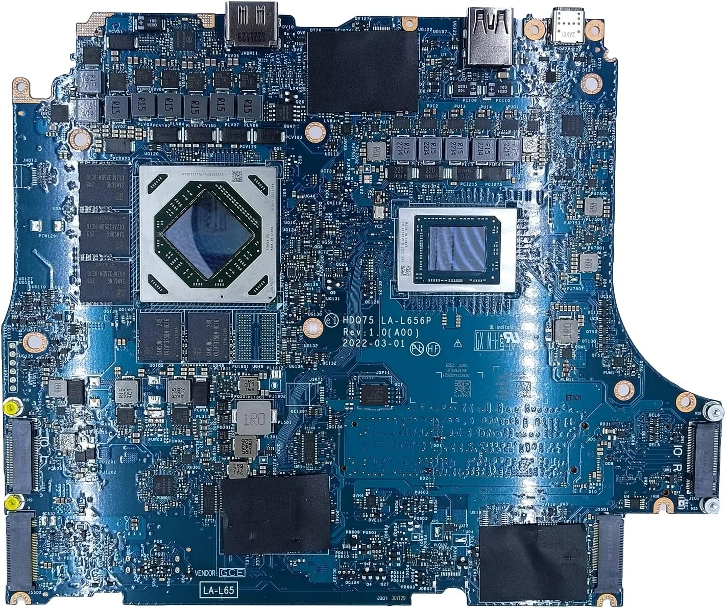 Amazon.com: Replacement for Dell Alienware M17 R5 Motherboard HDQ75 LA ...