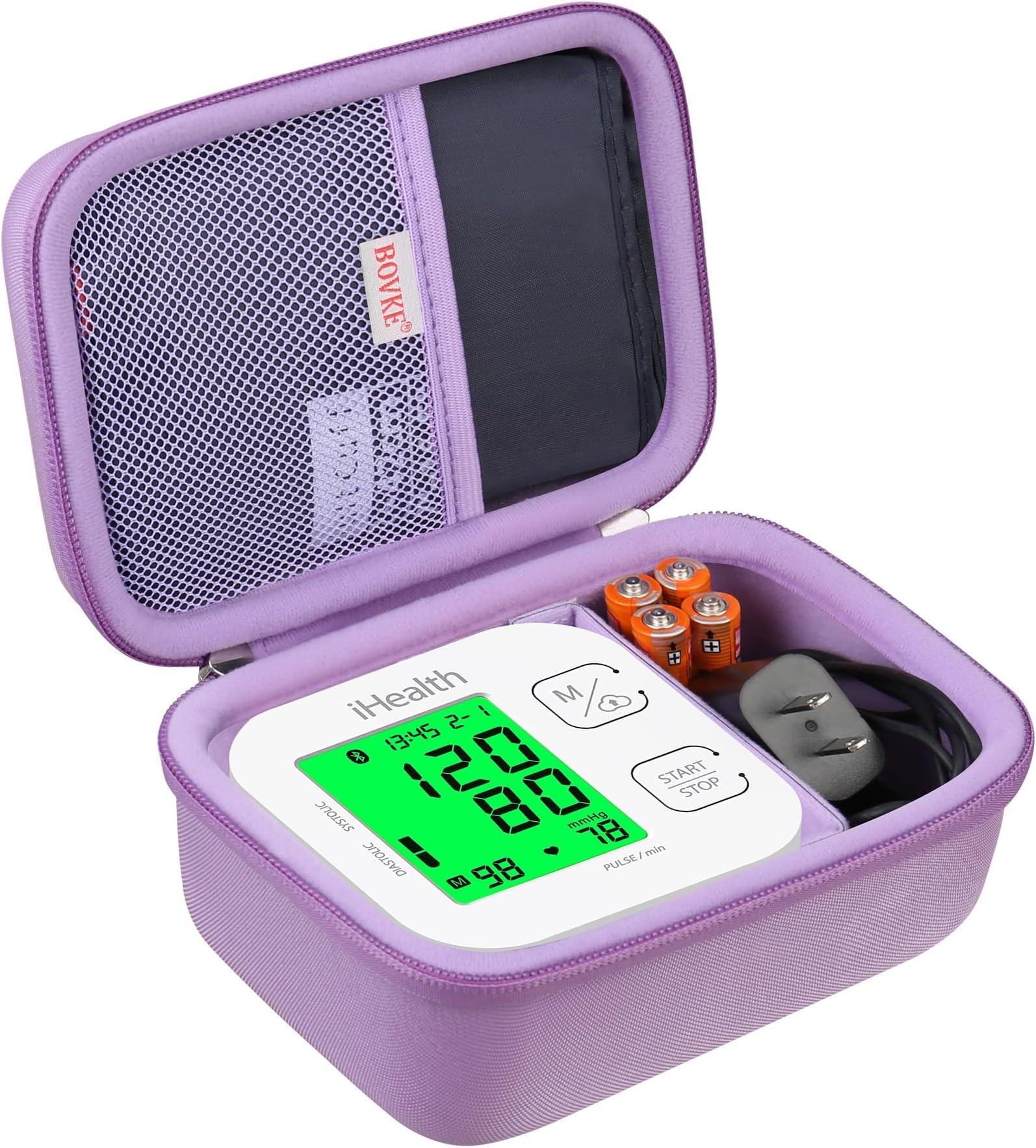 Amazon.com: BOVKE Carrying Case for iHealth Track Smart Upper Arm Blood ...