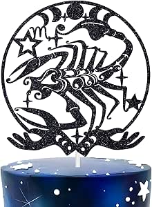 Amazon.com: Scorpio Cake Topper, Happy Birthday Scorpio/Scorpio Season ...