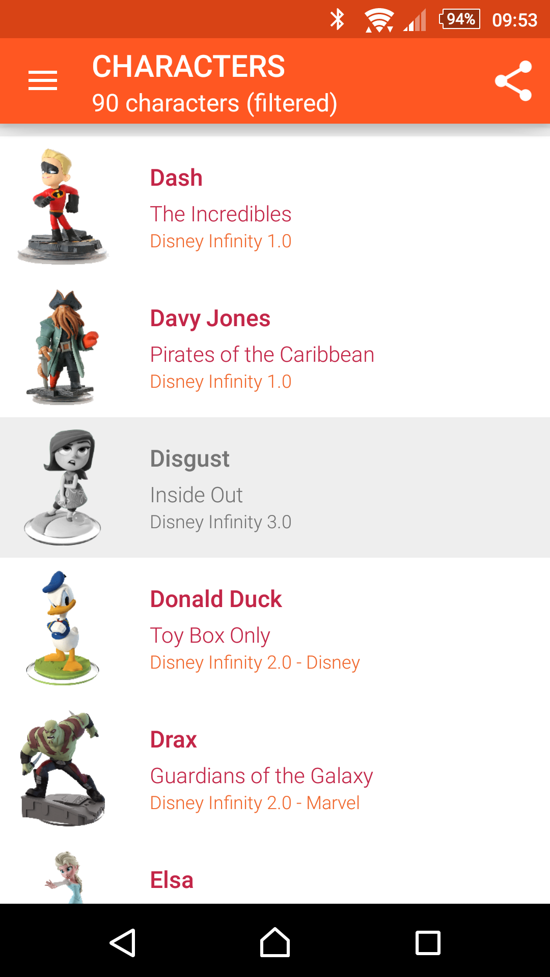 My Disney Infinity Collection - App on the Amazon Appstore