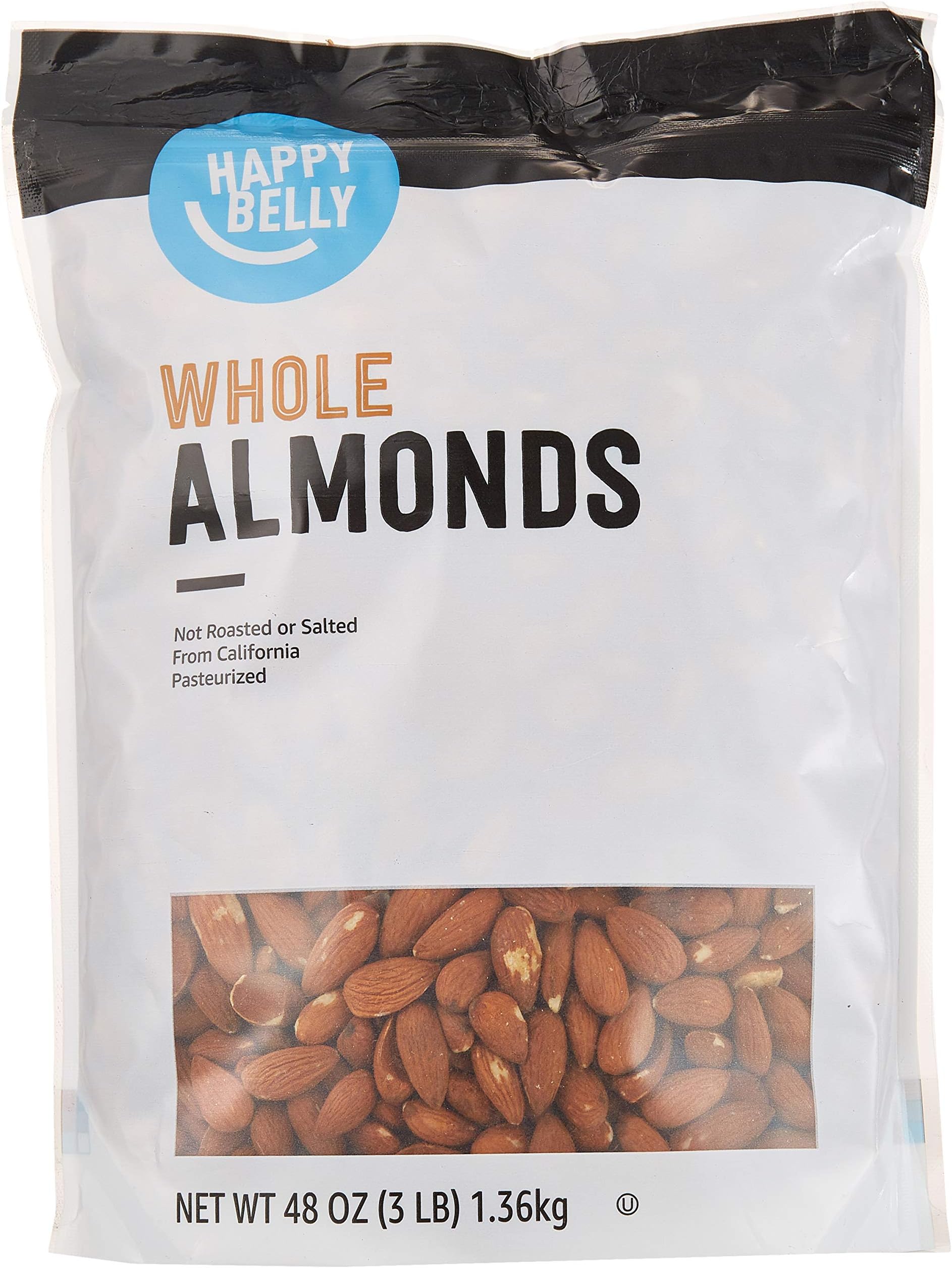 Amazon.com: Almonds, Shelled, Raw, 10 lbs. Bulk by Its Delish : Grocery ...