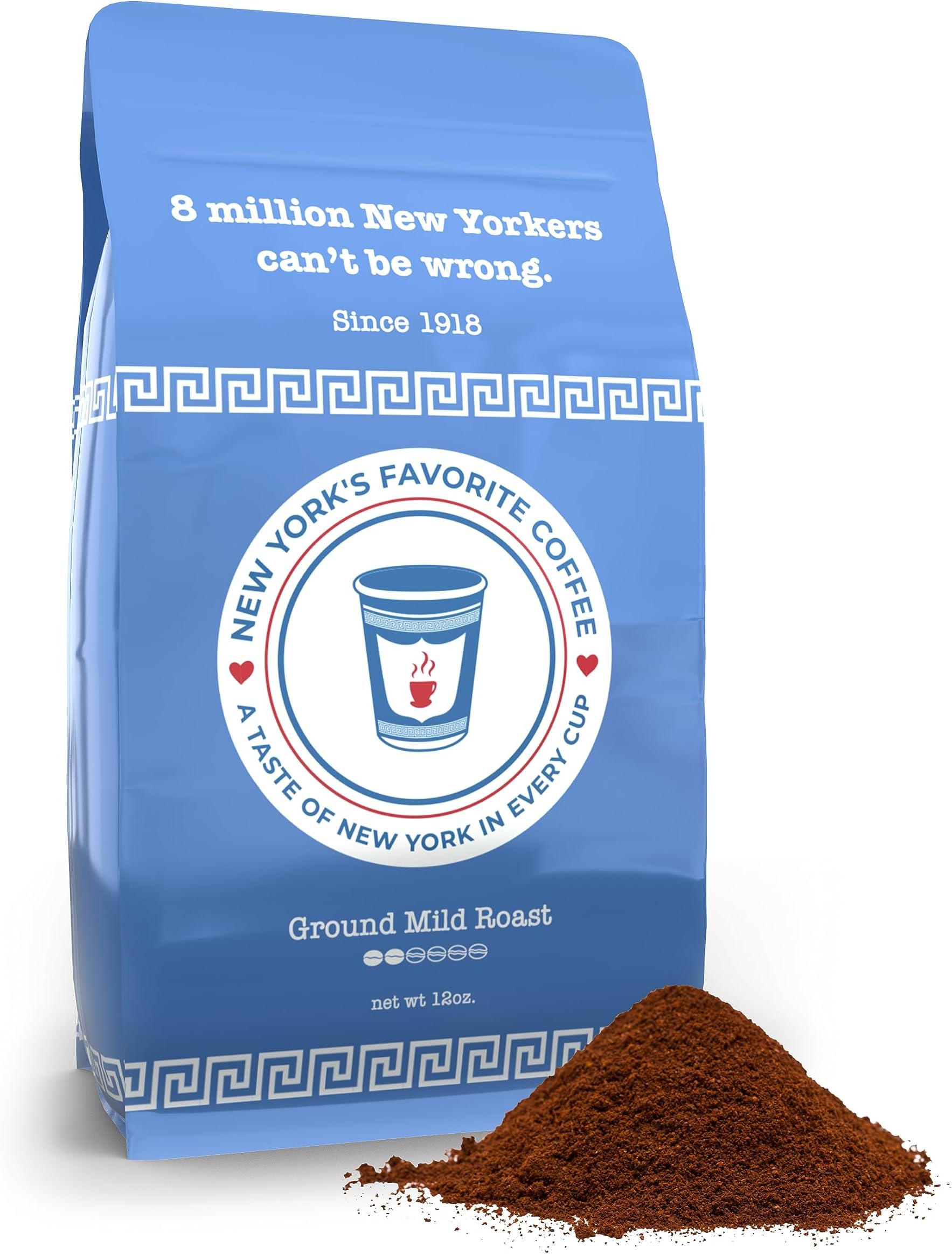 Amazon.com: New York's Favorite Coffee - Ground Coffee, Medium Roast ...