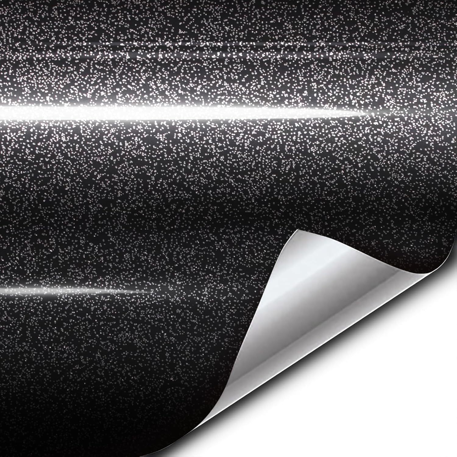 Black Metallic Sparkle Gloss Vinyl Car Wrap Film - Australia | Ubuy