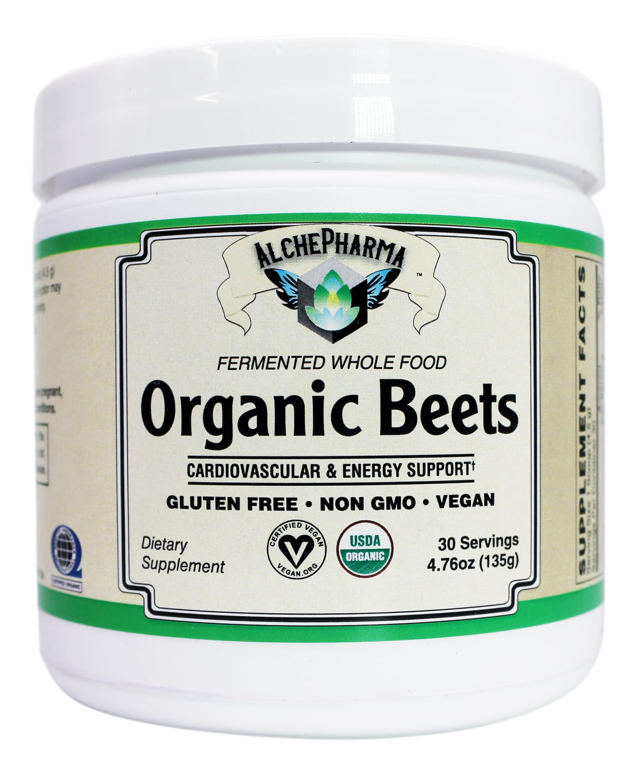 Amazon.com: AlchePharma Organic Fermented Beet Root Powder (30 Servings ...