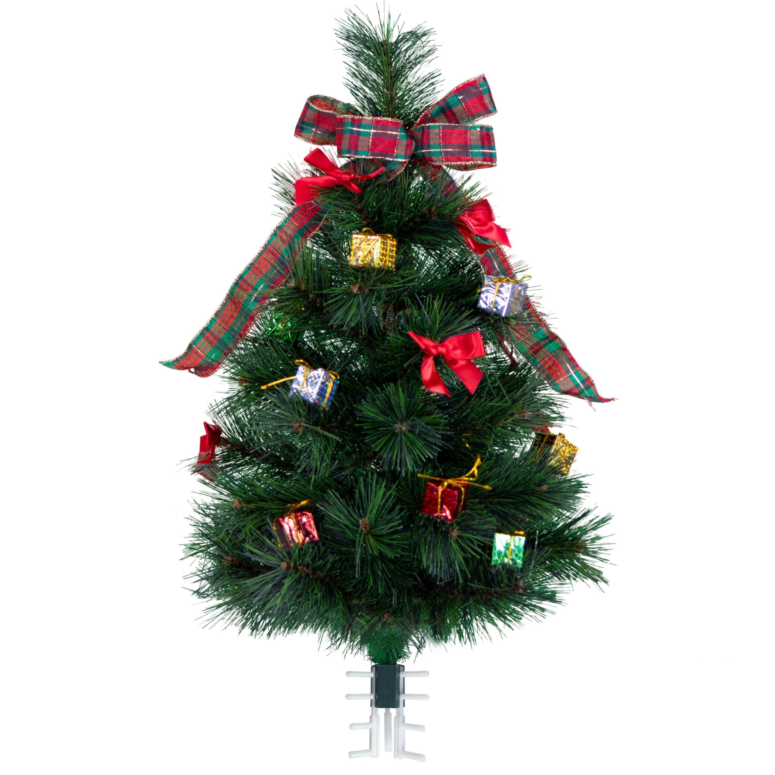 Amazon.com: Sympathy Silks Artificial Christmas Tree - Outdoor Grave ...